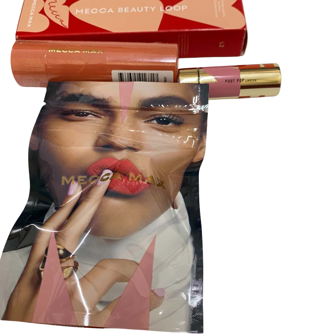 Assorted Mecca Products: Lips, Blush & Shadow Stick(s)