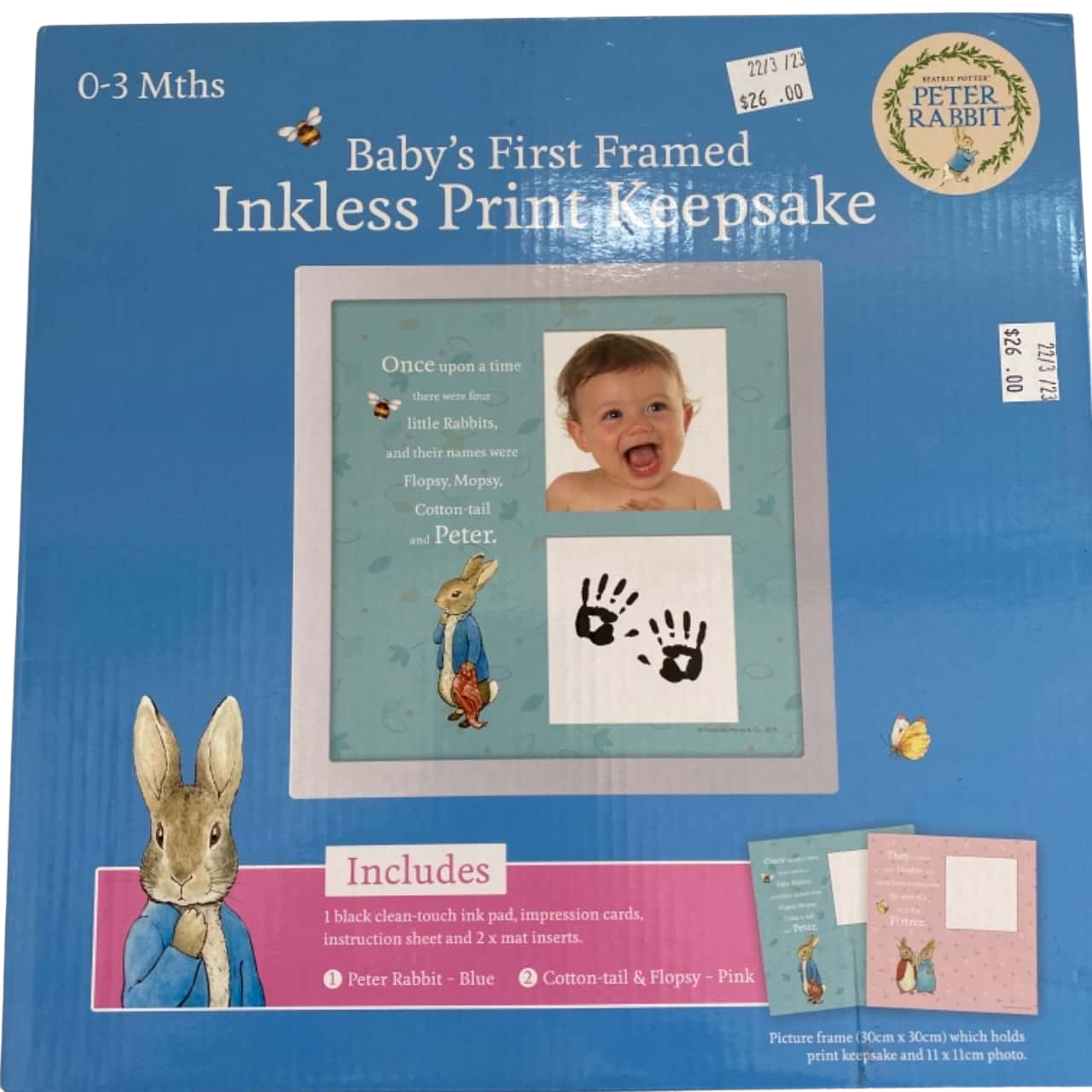 Baby’s Inkless Print Keepsake(s)