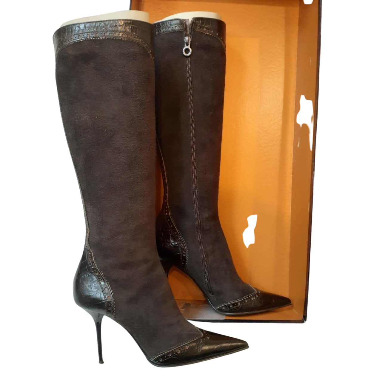 Lesilla Womens boots Size 36 Brown