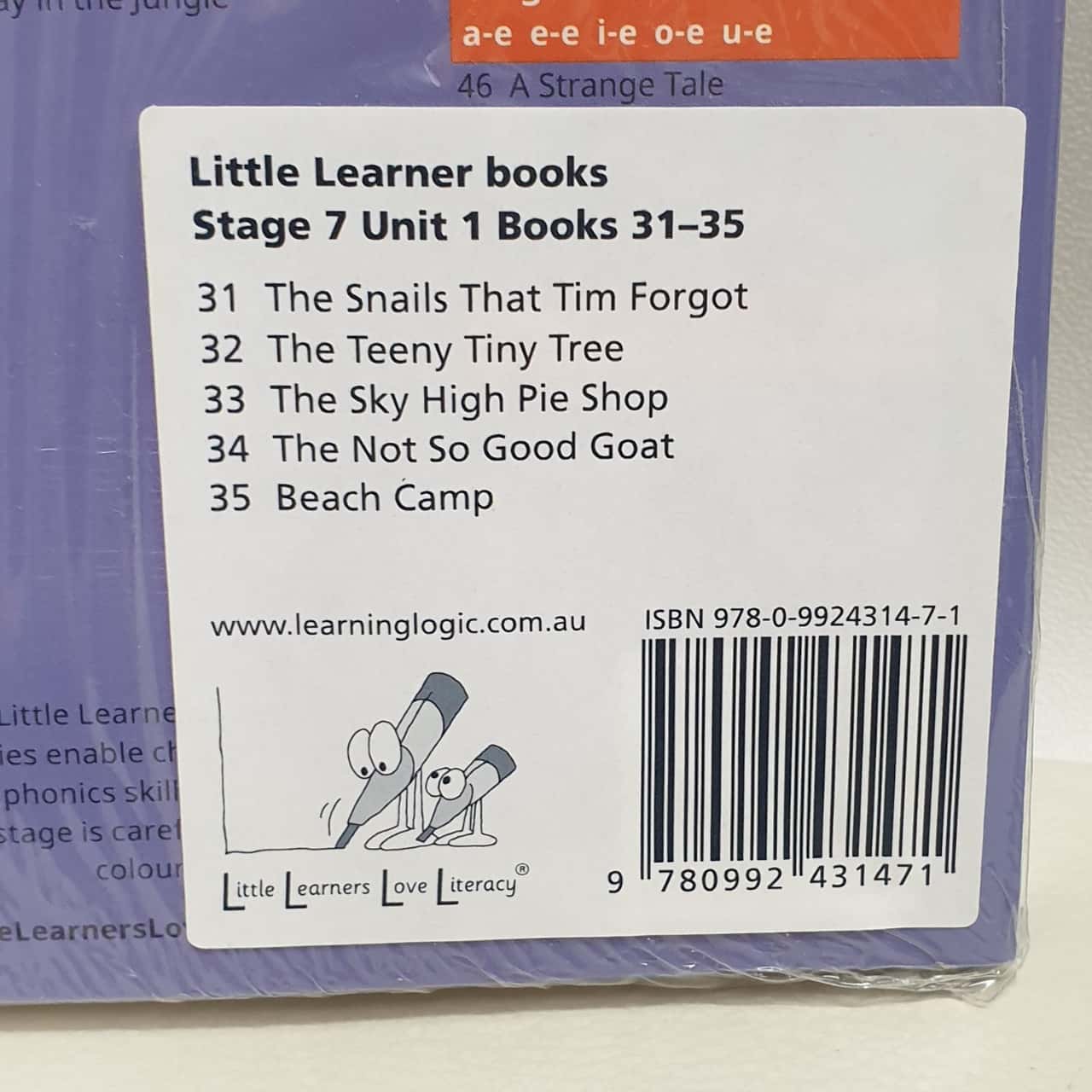 NEW SEALED Little Learners Books, Stage 7 Unit 1 Books 31-35(s)