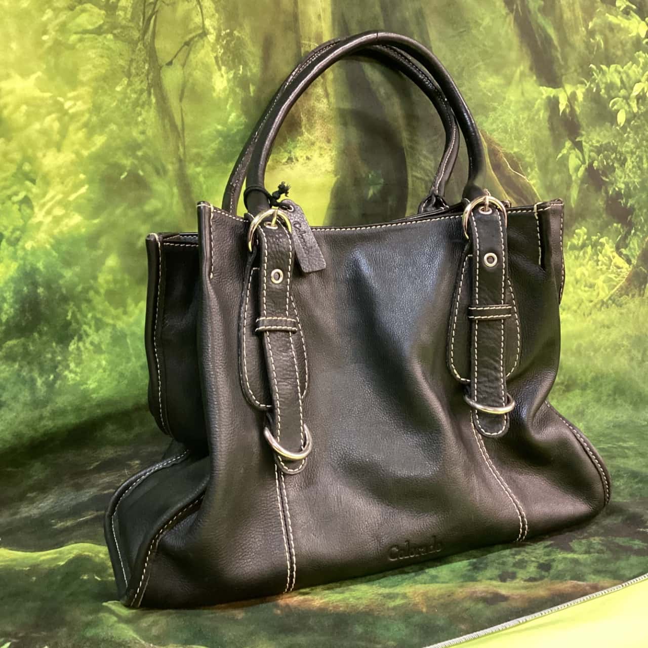 Colorado Womens Leather Handbag Black