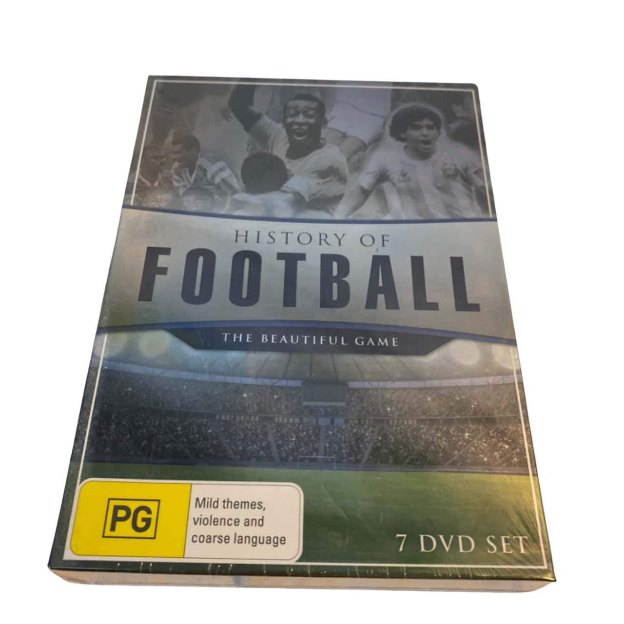 History Of Football - The Beautiful Game 7 Dvd Set BNIP