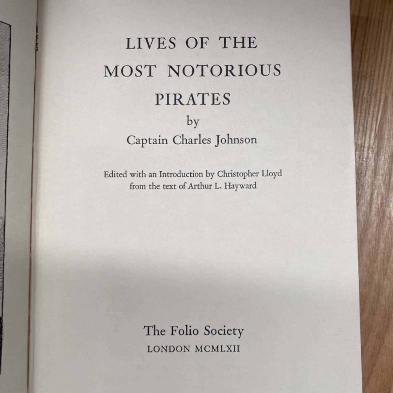 *EASTER SALE* Lives of the Most Notorious Pirates by Captain Charles ...