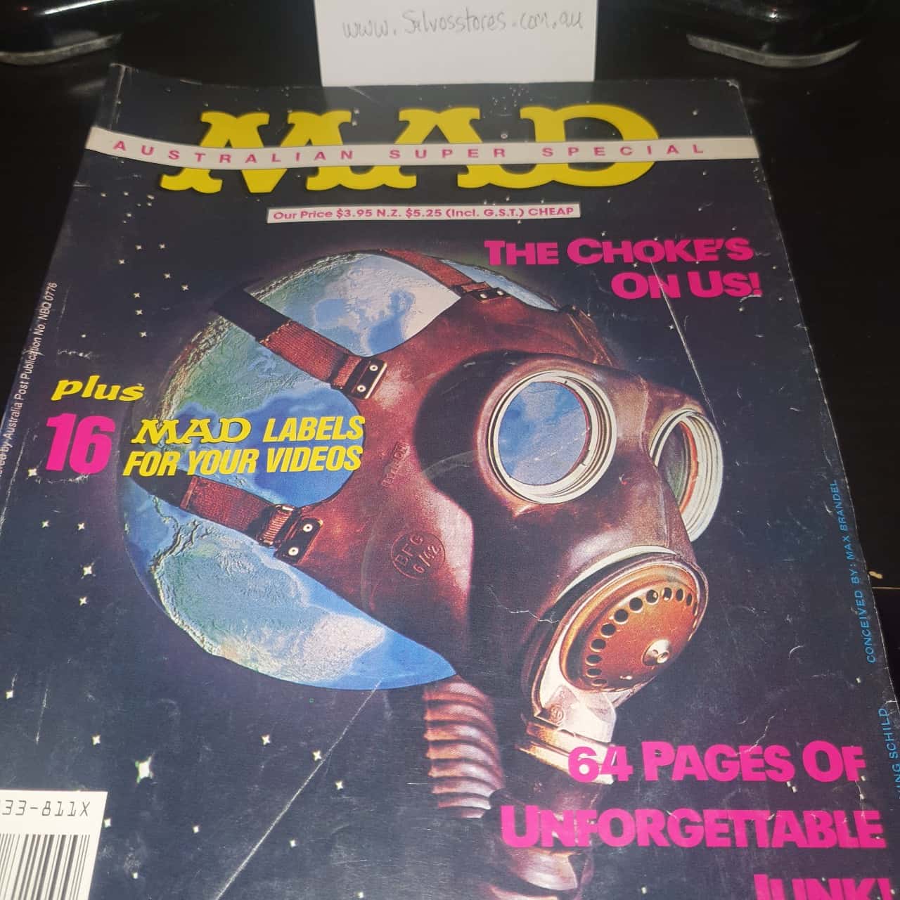 Australian MAD Magazine Super Special Inc Video labels (B10)(s)