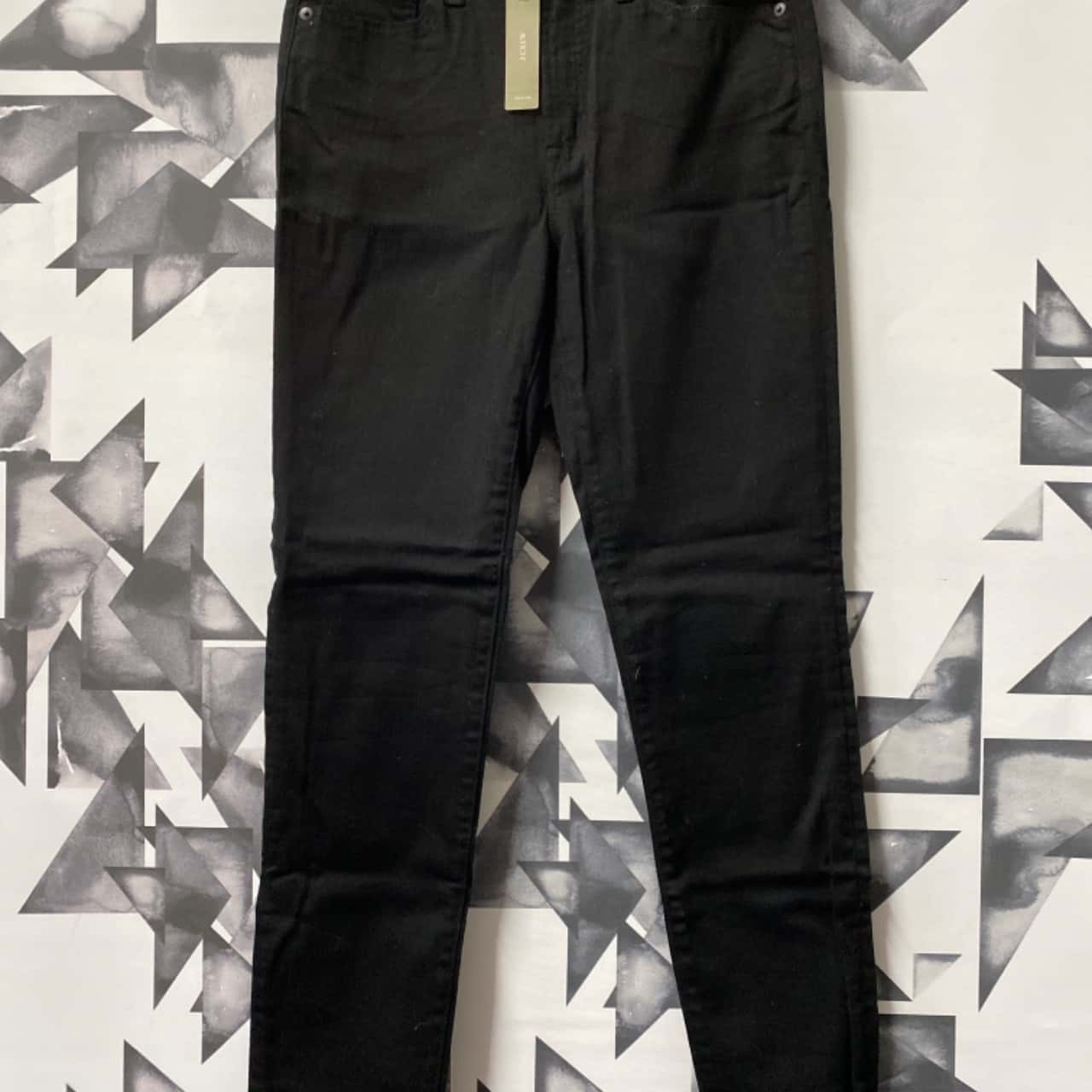 J Crew Size 29 Black high waist skinny jeans new