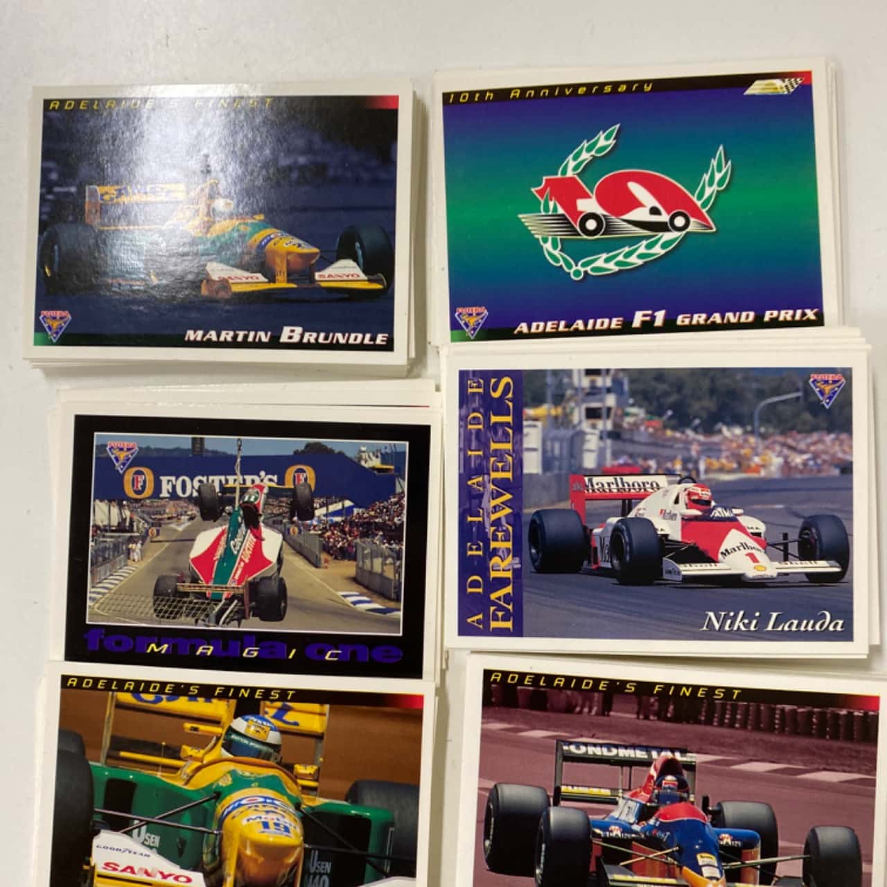 Adelaide formula 1 Grand Prix cards