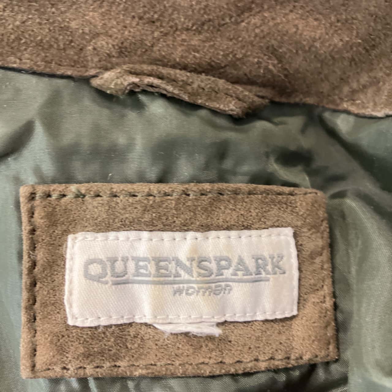 Queenspark Size S suede jacket(s) - Used Good | Salvos Stores
