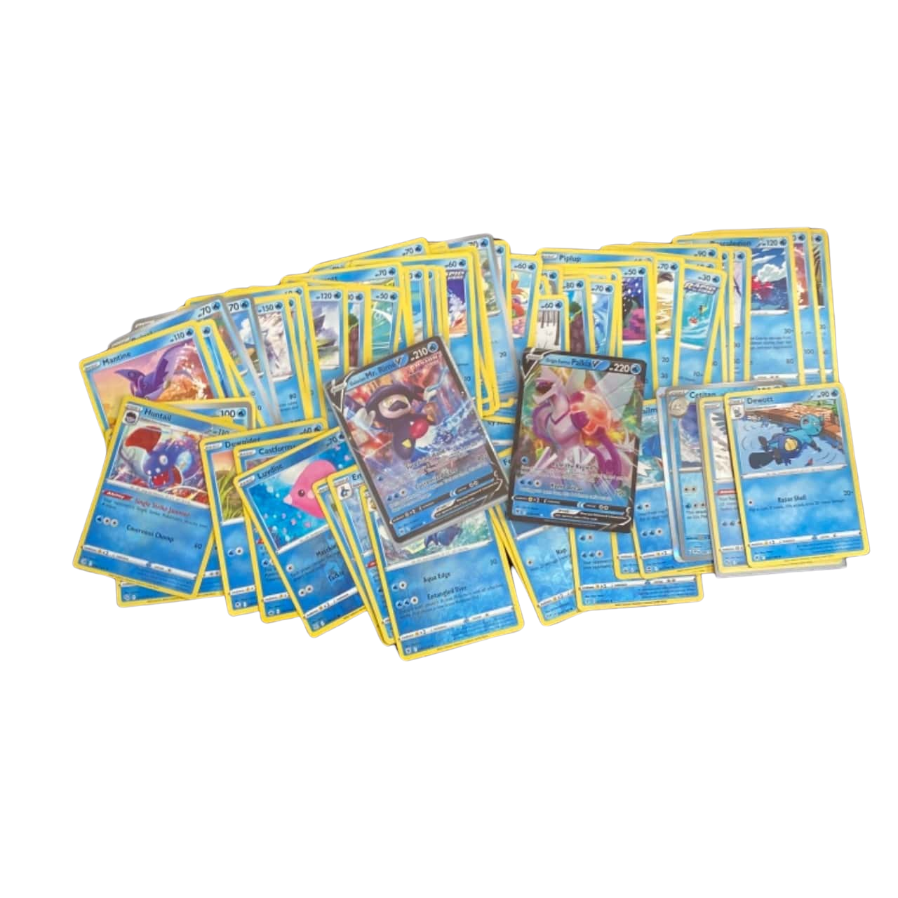 71 water type Pokémon cards