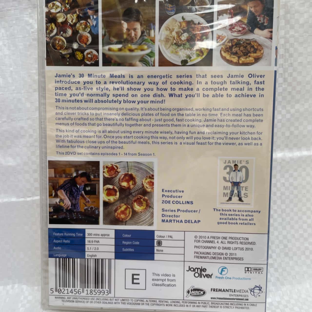 Jamie’s 15 & 30 Minute Meals x 3 DVDs