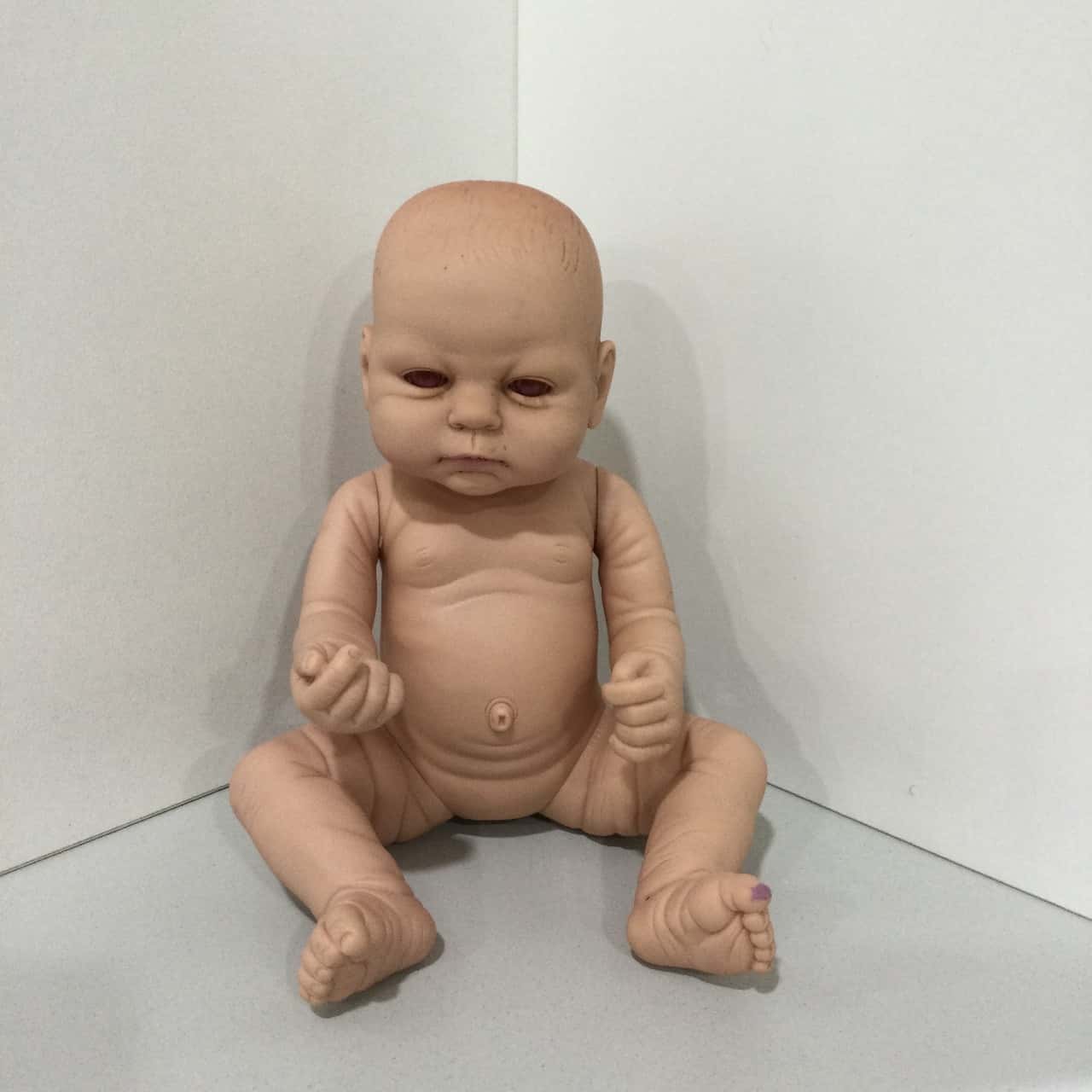 Citytoy, New Born Doll, Size: 28.cm, Pink/Red Eyes(s)