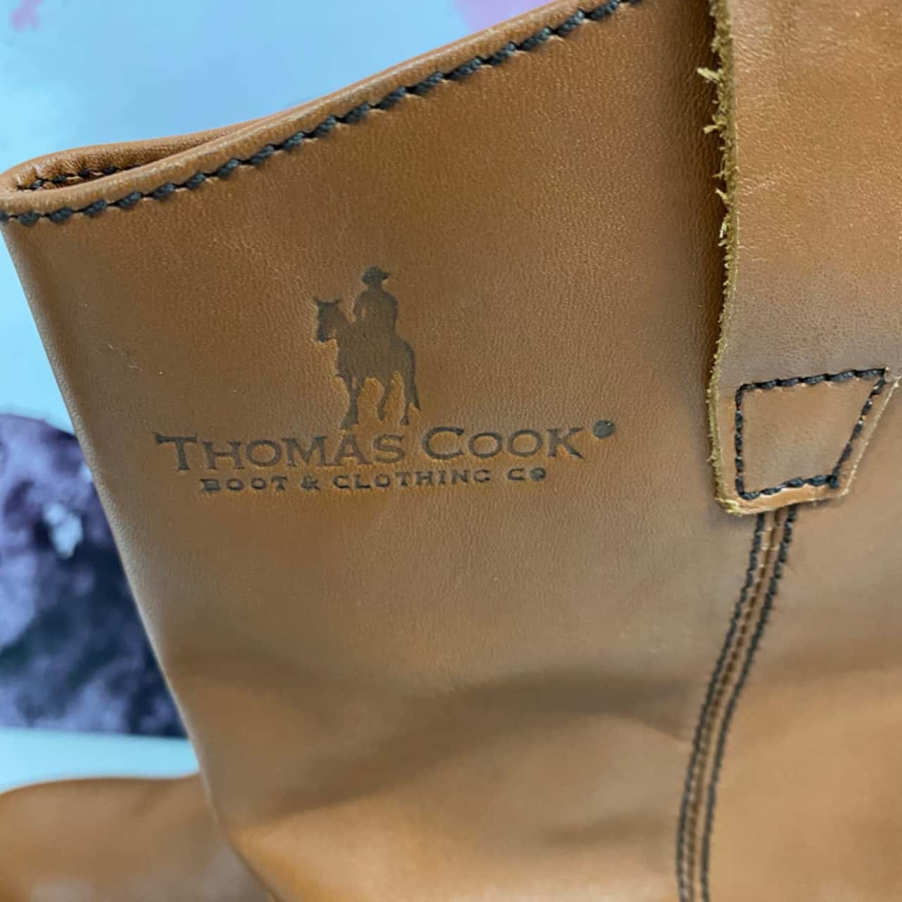 Thomas Cook leather Mens boots Size 9.5 EW