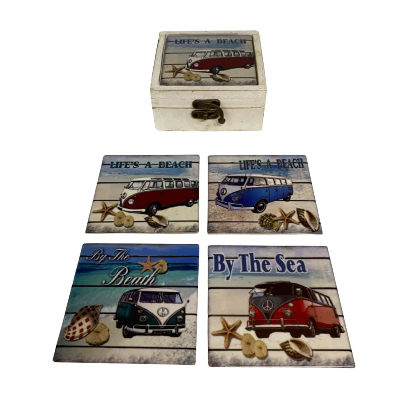 4x VW Tile Drink Coasters
