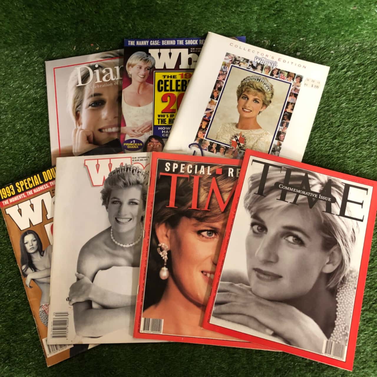 Princess Diana Magazines 1990’s (7 Magazines)