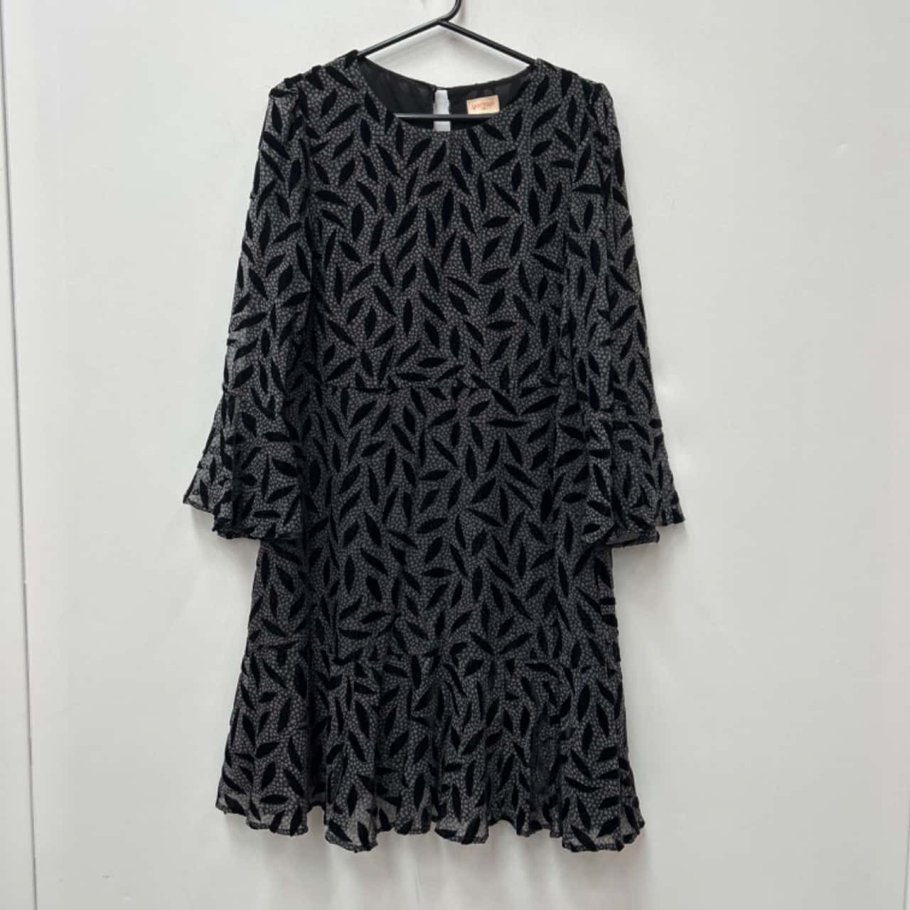 Gorman Eucalypt Devore Dress - Size 14 (s)
