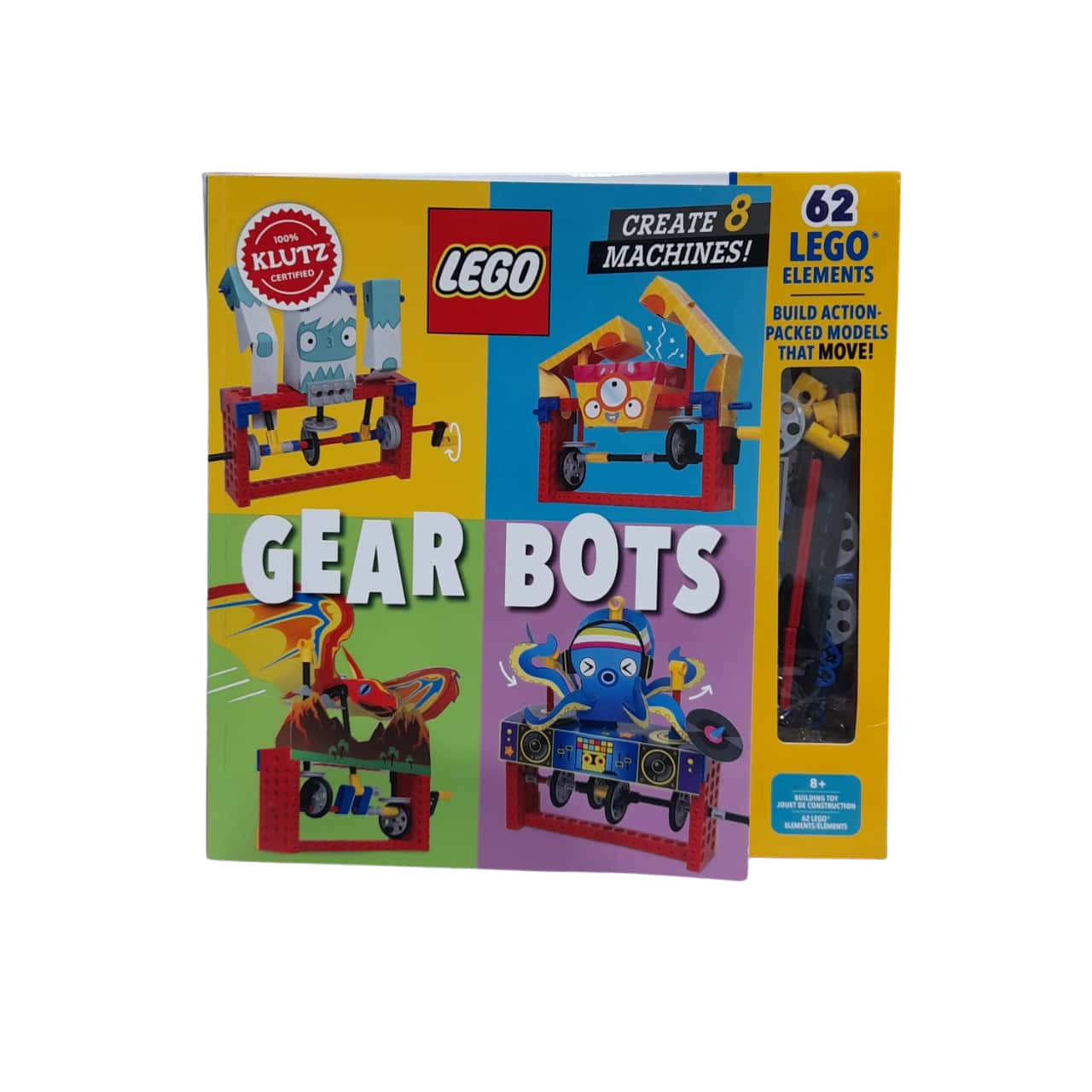LEGO Gear Bots Book & LEGO Elements(s)
