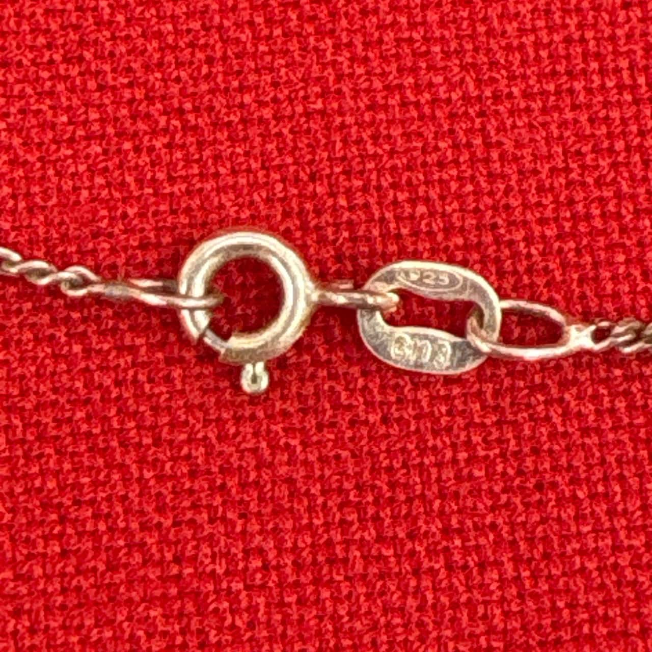 Women's 925 Silver Figaro link Chain Necklace (s)