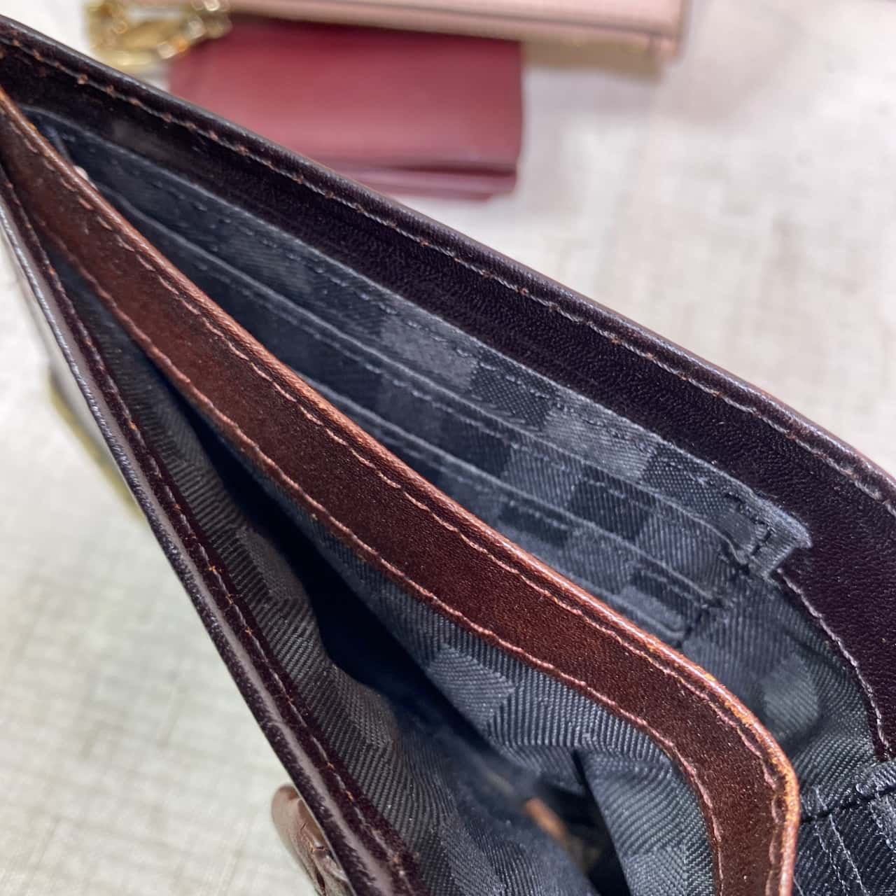 Ted Baker Mens Wallet Dark Brown