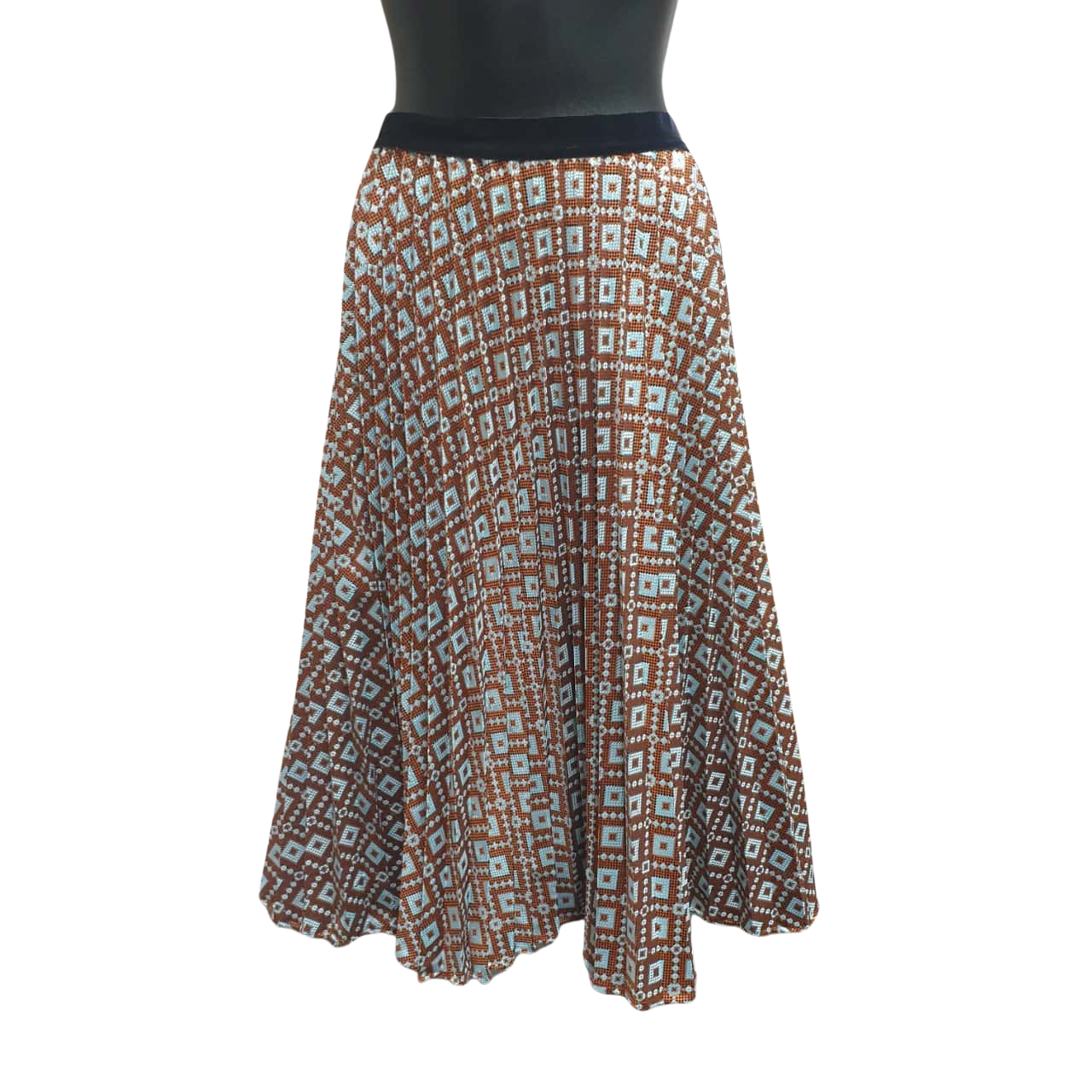 ZARA Size S Midi Length Pleated Skirt s 