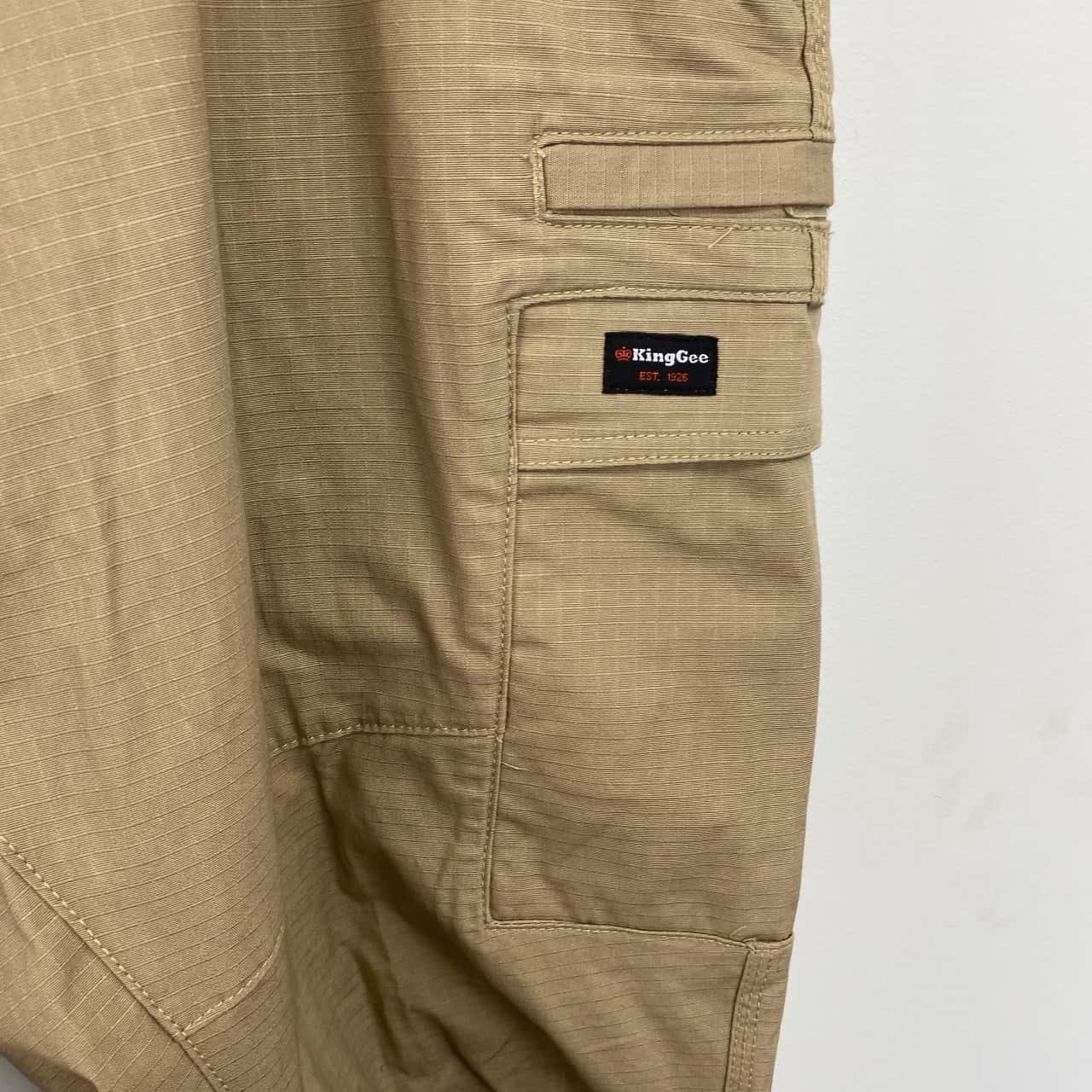 KingGee Khaki Cool Pro Pants Size 50/127S