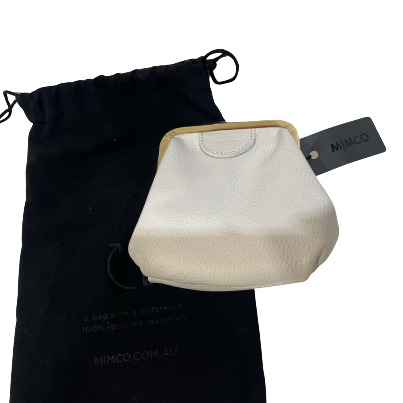 Mimco Womens Coin Purse White