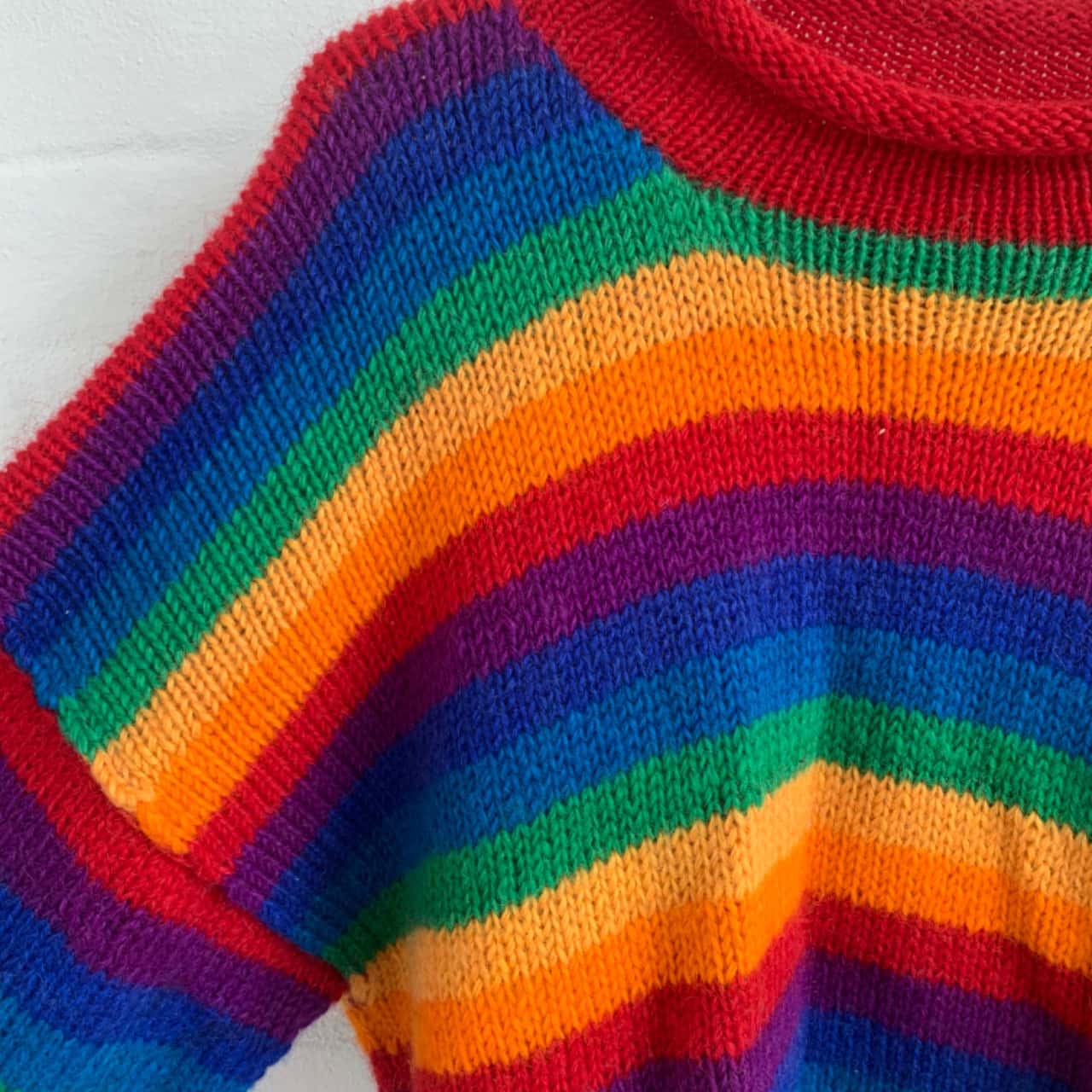 Rainbow Wool Large Jumpers