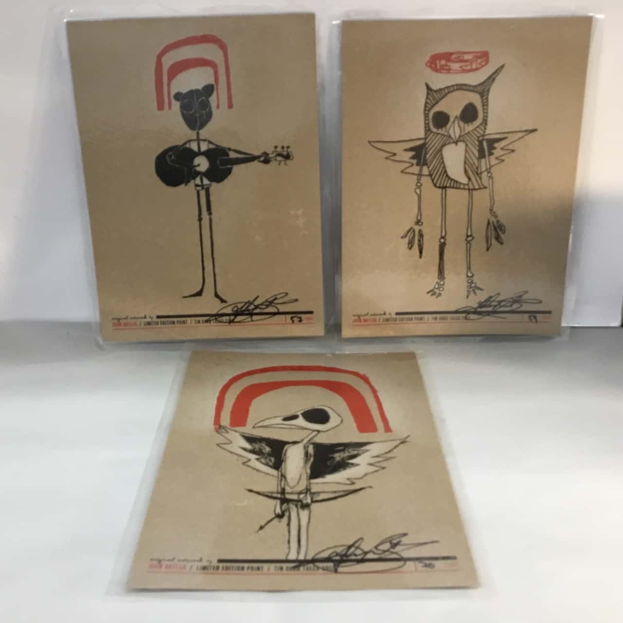John Butler Trio Limited Edition Print x 3 Numbered(s)