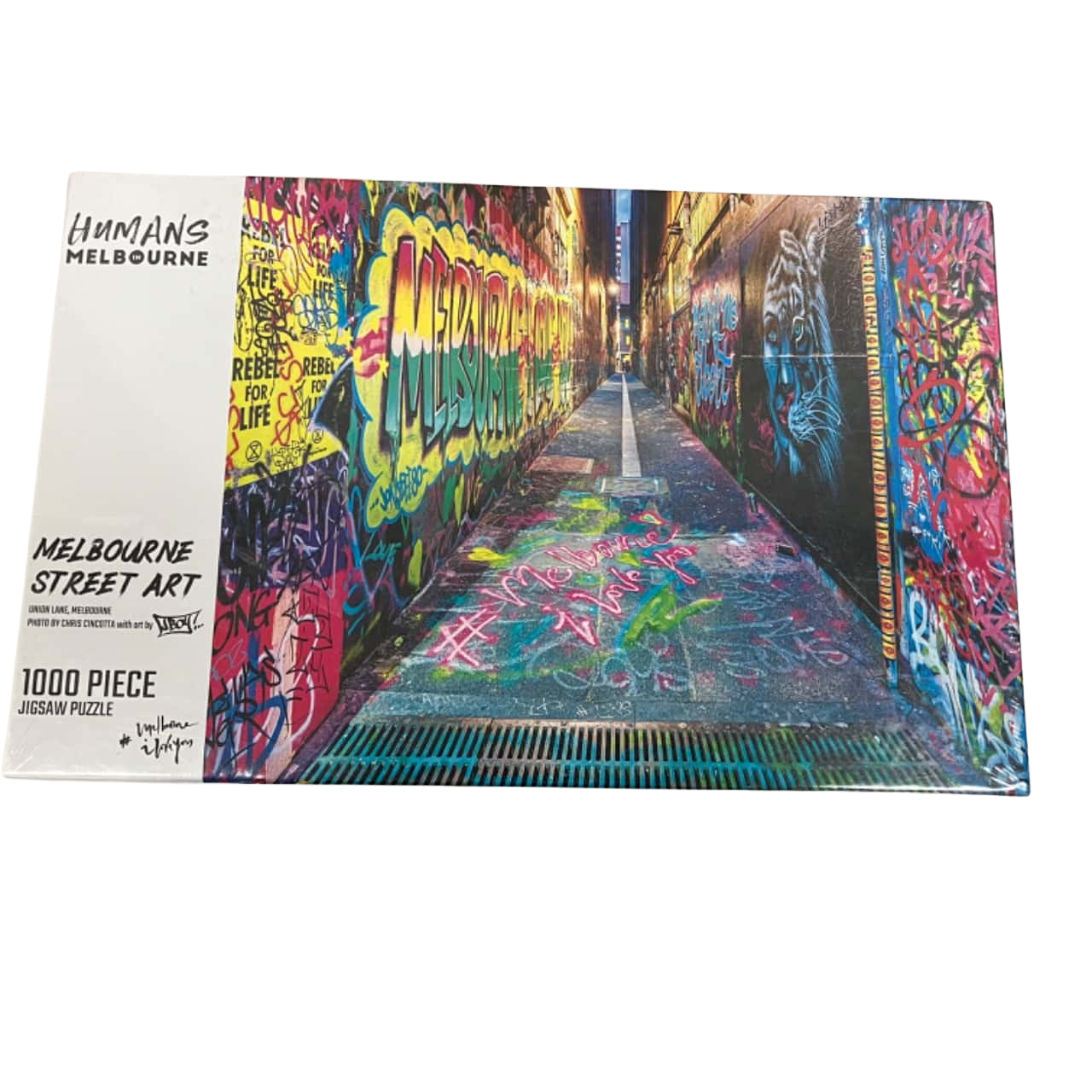 Humans In Melbourne - Melbourne Street Art 1000 Piece Jigsaw Puzzle BNIB(s)