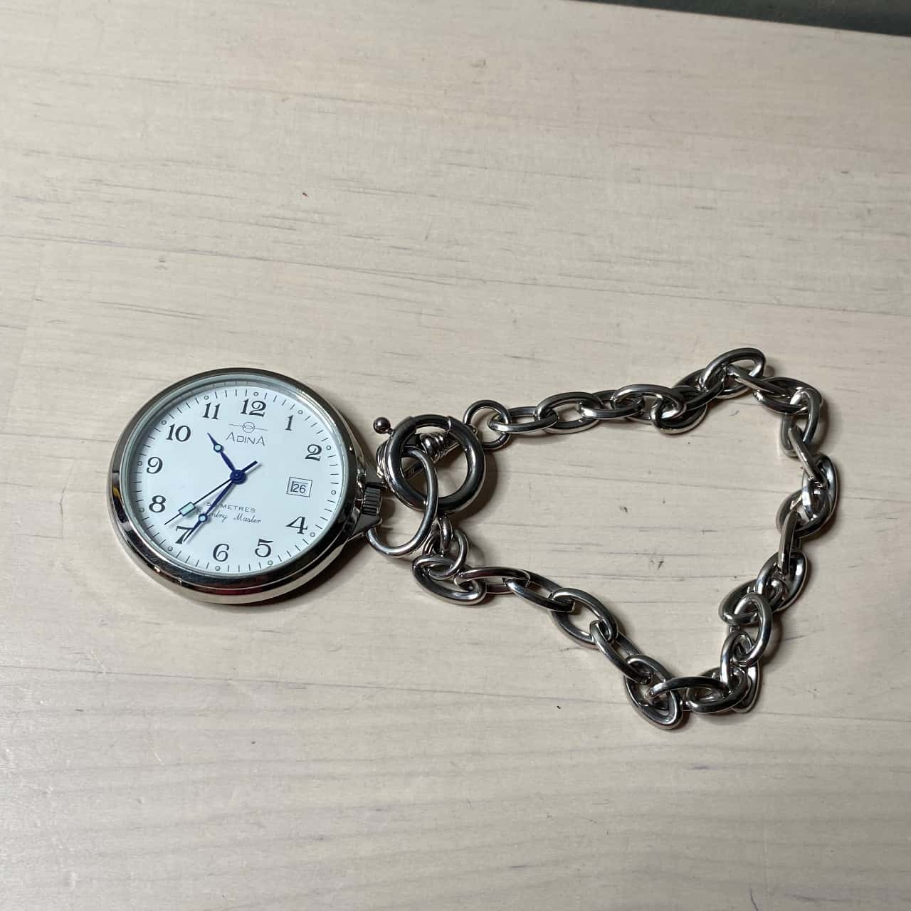 Adina Country Master Pocket Watch Stainless Steel (s) - Used Very Good ...