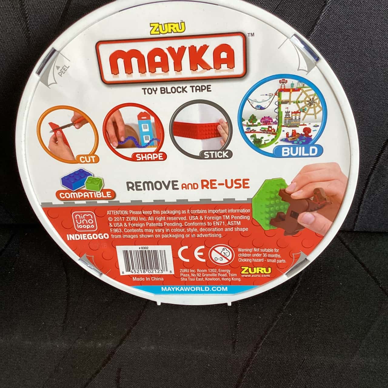 Toy Block Tape “Mayka” 2/6.5 FT x 2