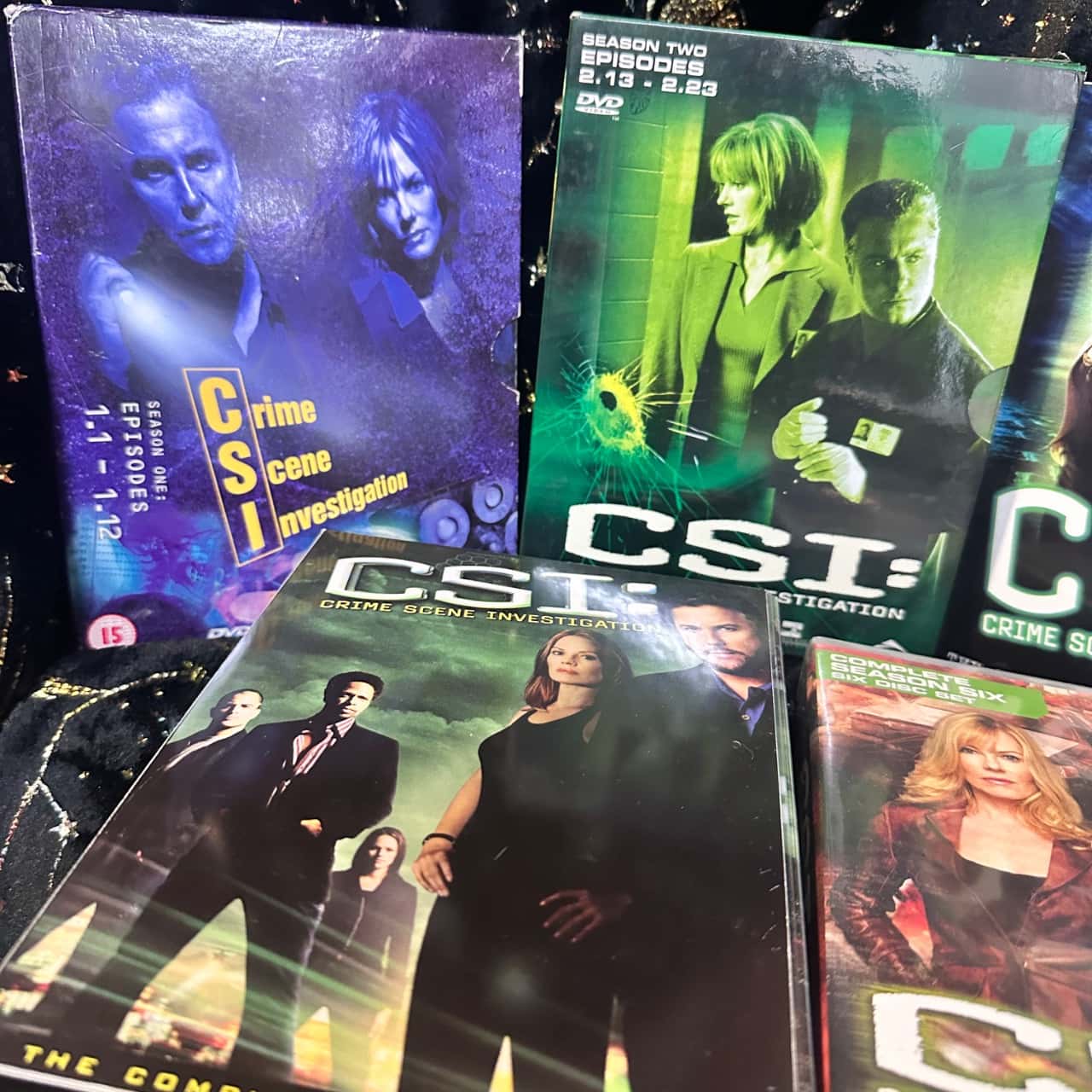 CSI dvd 1-7 seasons