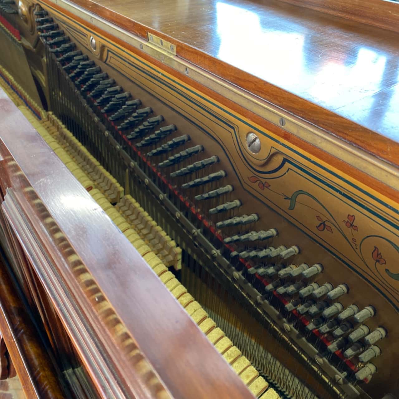 Vintage Julius Pfaffe Upright Piano ~ Hugo Wertheim