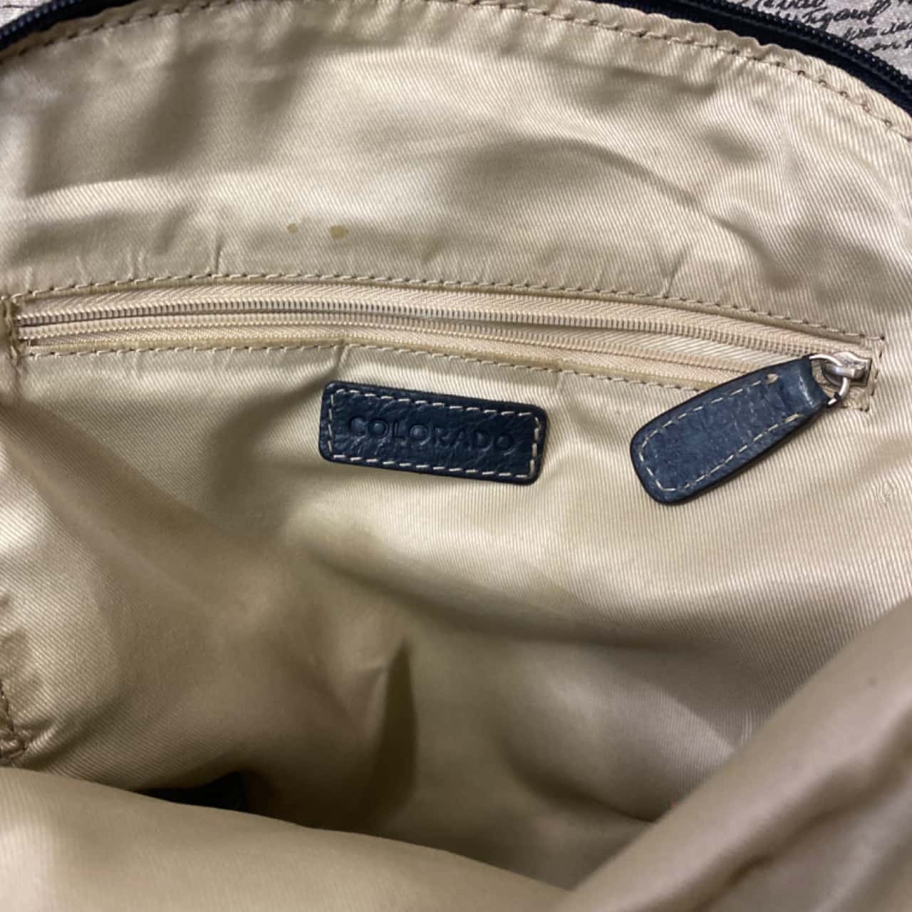 Colorado Womens Backpack Brown / Navy Blue (s) - Used Very Good ...