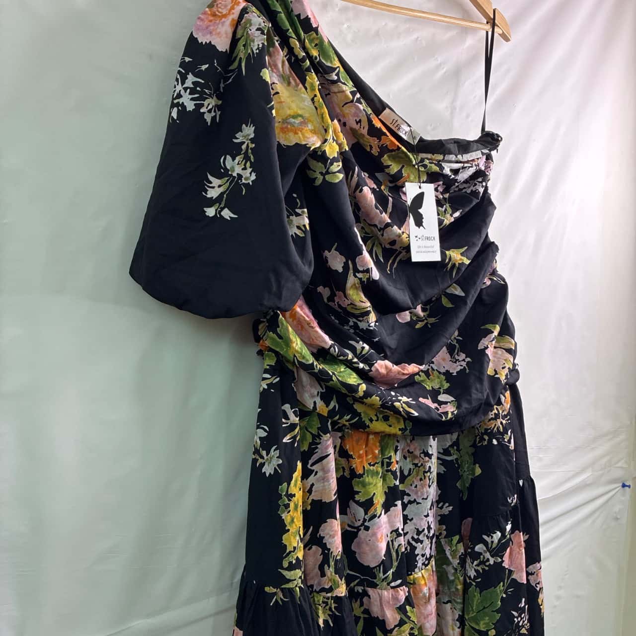 St Frocks Womens Size 16 Floral Dress Floral