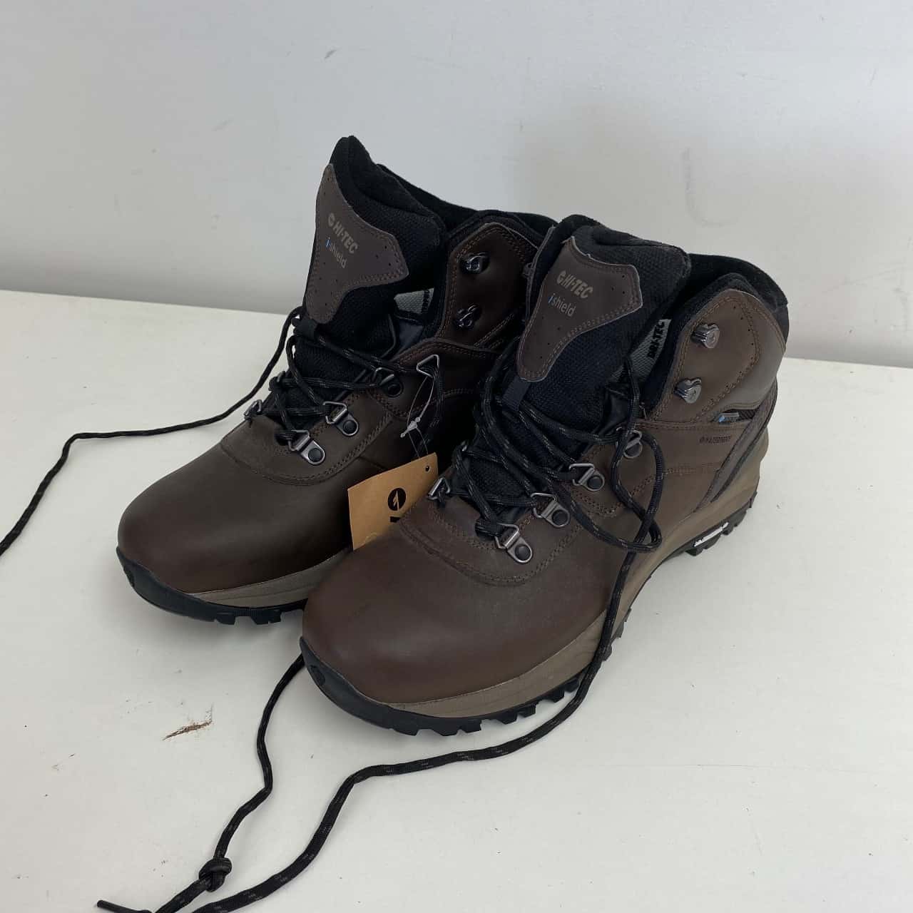 Hi-Tec Dark Brown Altitude VI Waterproof Mid Hiking Boots Size 11.5