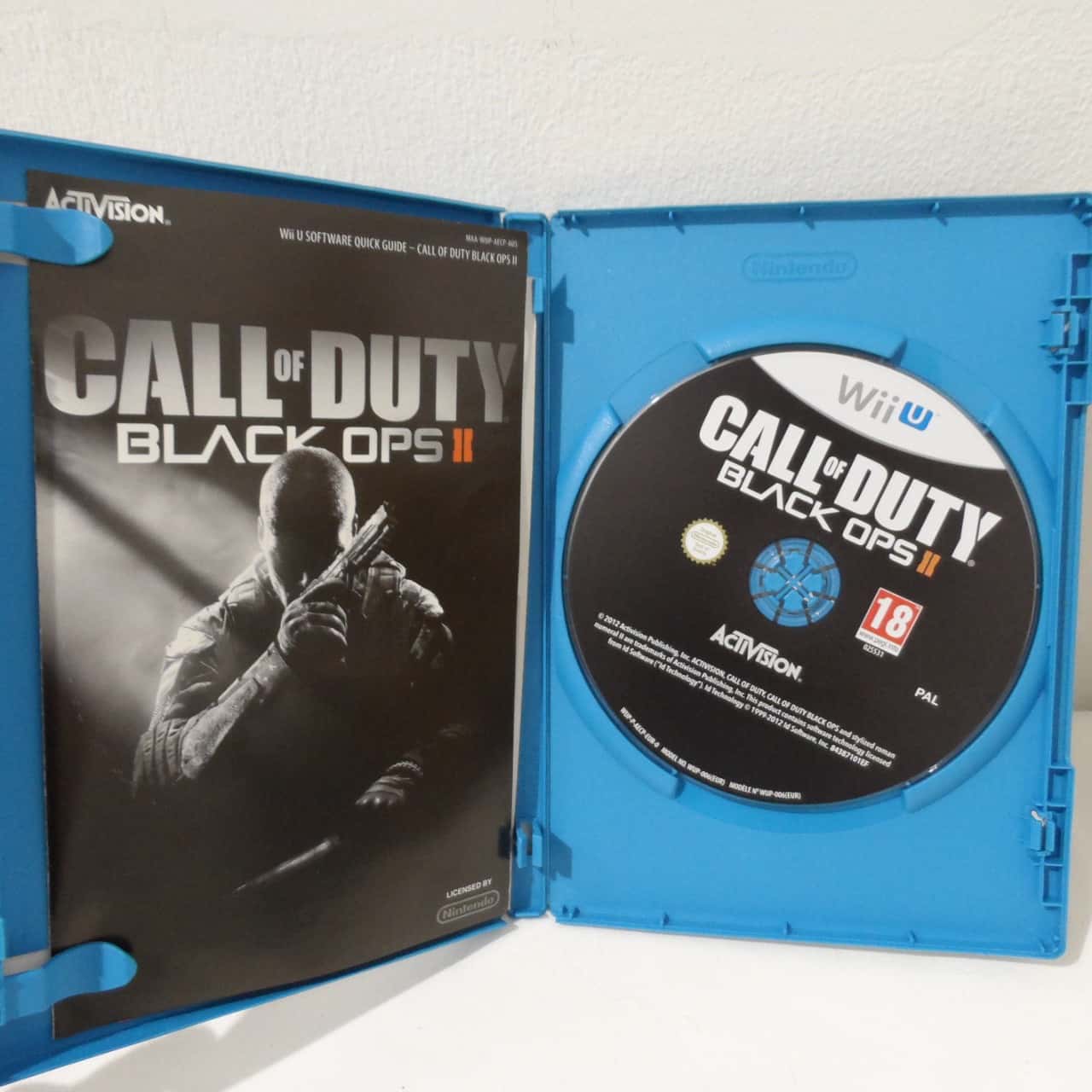 Nintendo Wii u Call of Duty Black Ops game