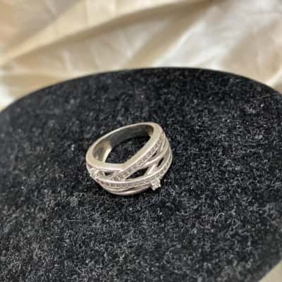 Pandora Womens Rings Pearl / Silver Ale 5925