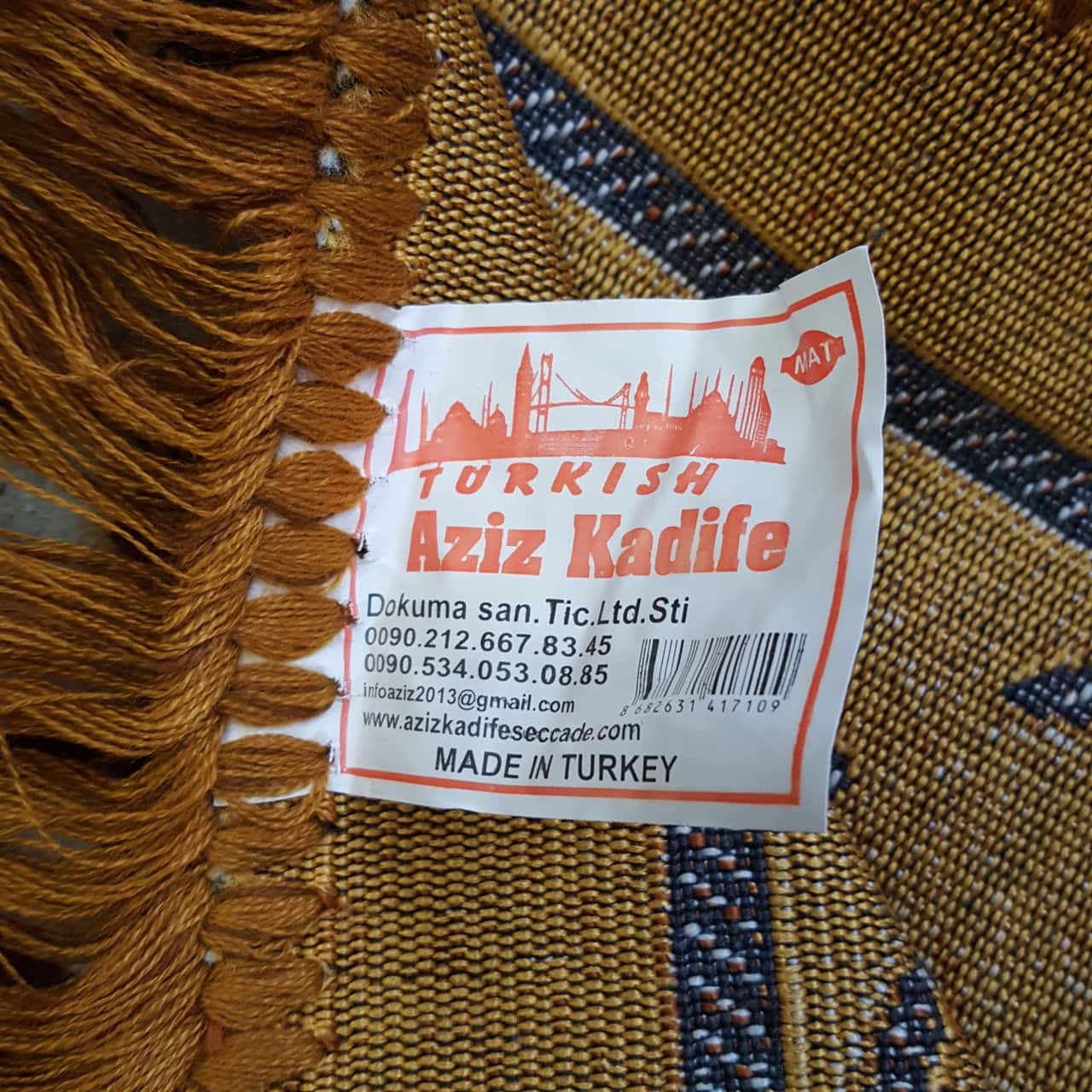 Aziz Kadife Turkish Rugs bundle of 4