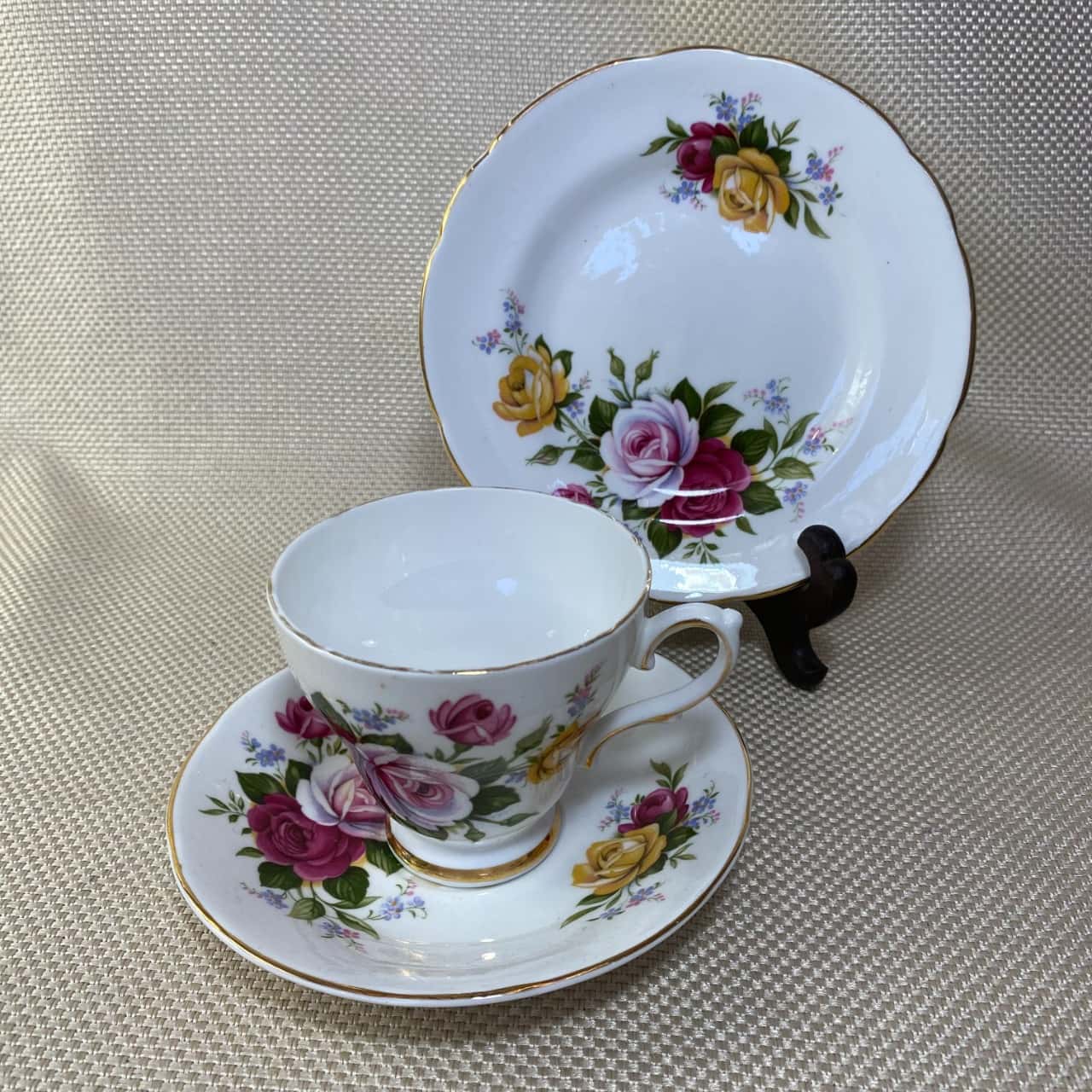 Royal Sutherland Fine Bone China, Cup & Saucer Set ***Used but in very ...