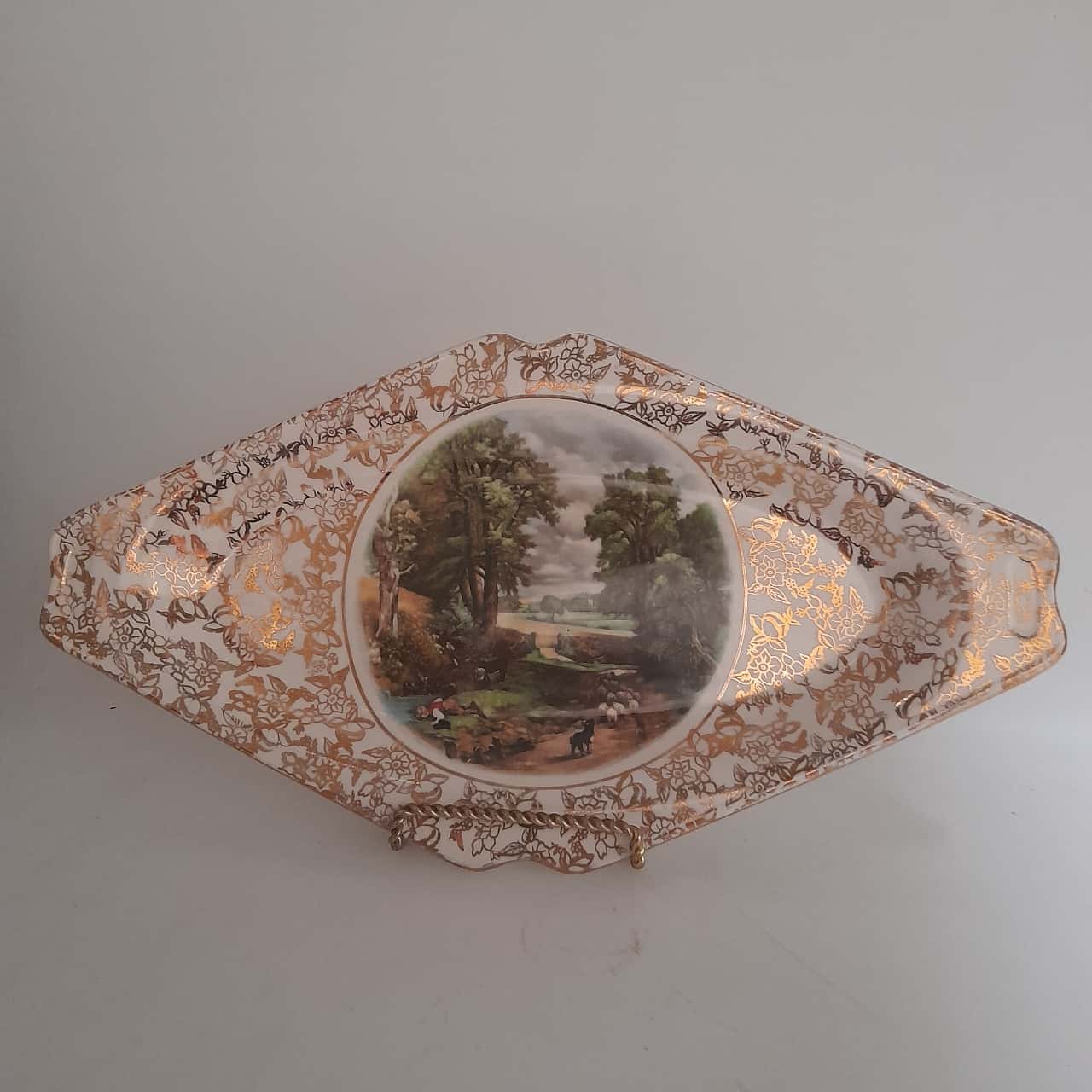 Nelson Ware Plate Constable "The Cornfield"