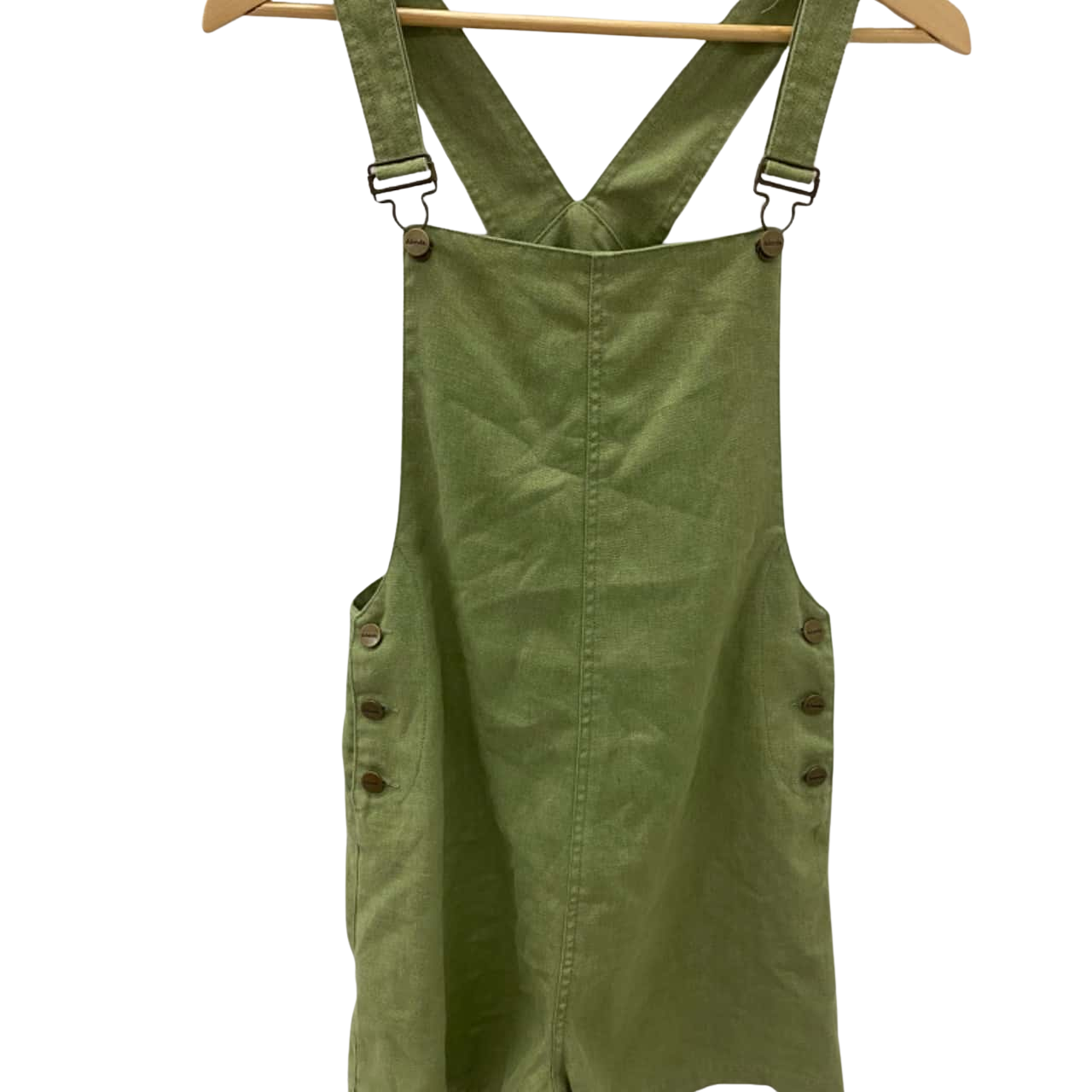 Afends Womens Size 12 Overalls Green