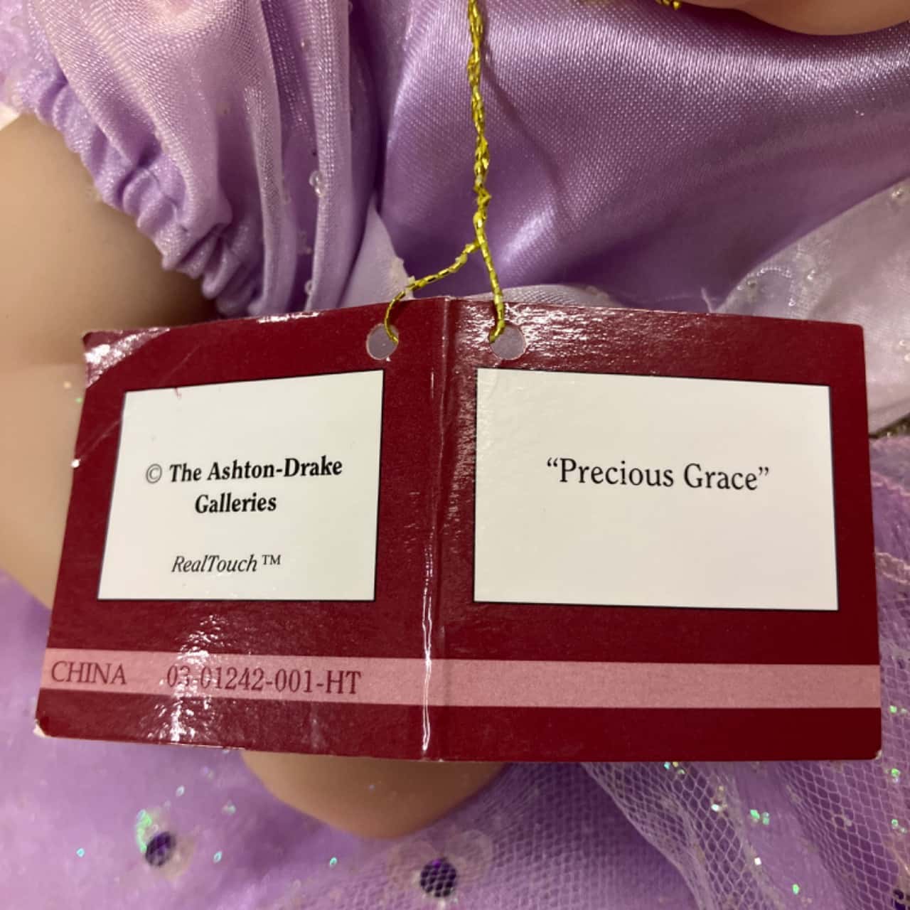 Ashton Drake/ Debra Novak Precious Grace Wind Up Doll