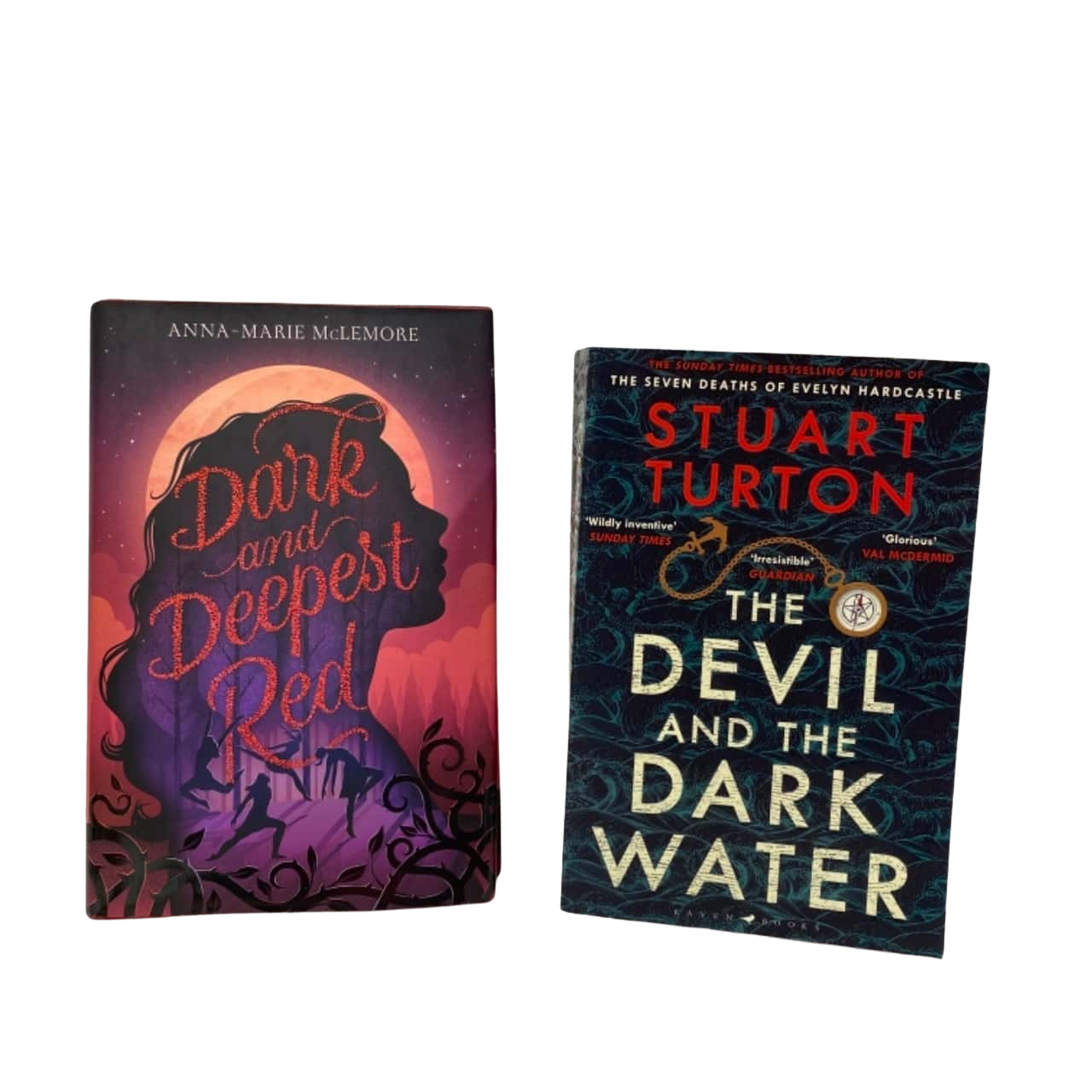 Book Bundle M- dark and deepest Red by Anna-Marie McLemore, The devil ...