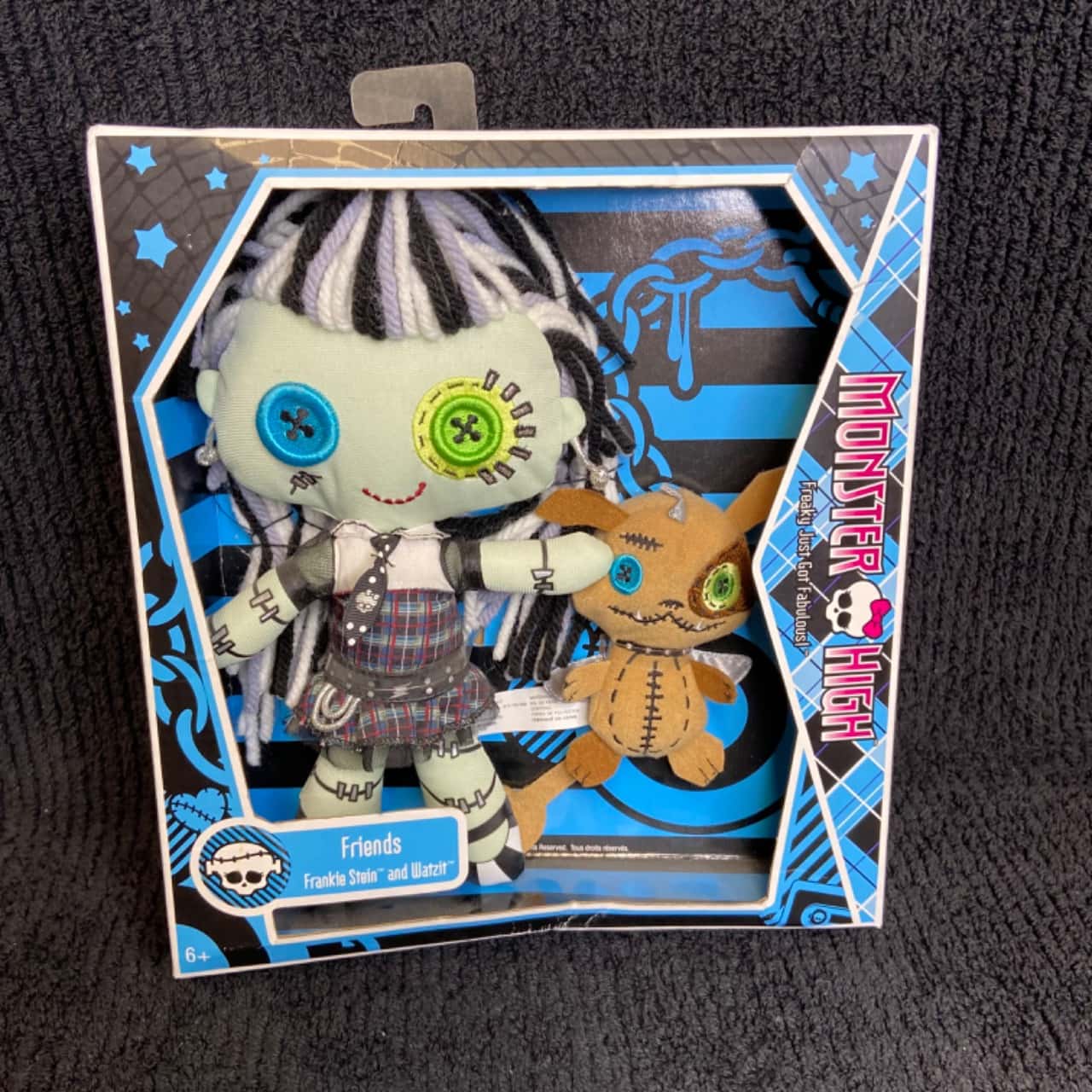 Monster High Plush - Friends: Frankie Stein & Watzit Boxed(s)
