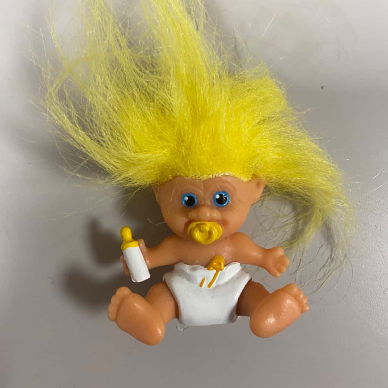 90’s Vintage Set Of Two Baby Trolls - Russ Berrie TNT Baby Bunny and ...