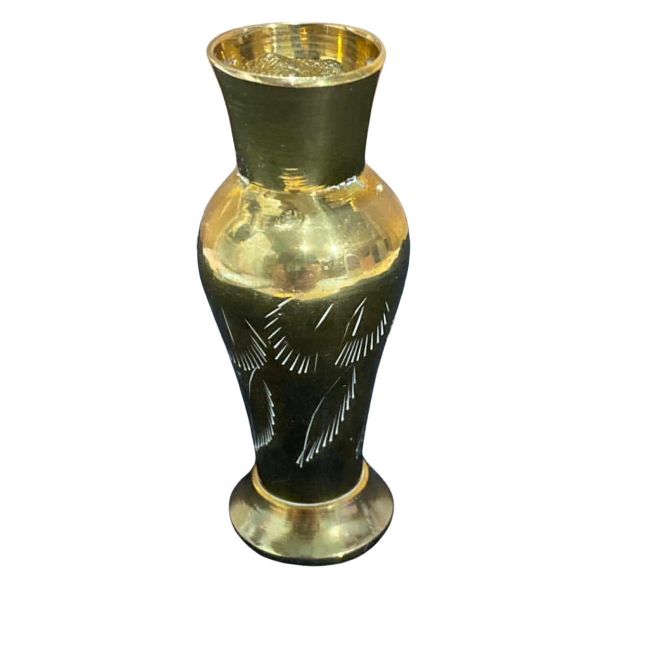 Mini brass vase