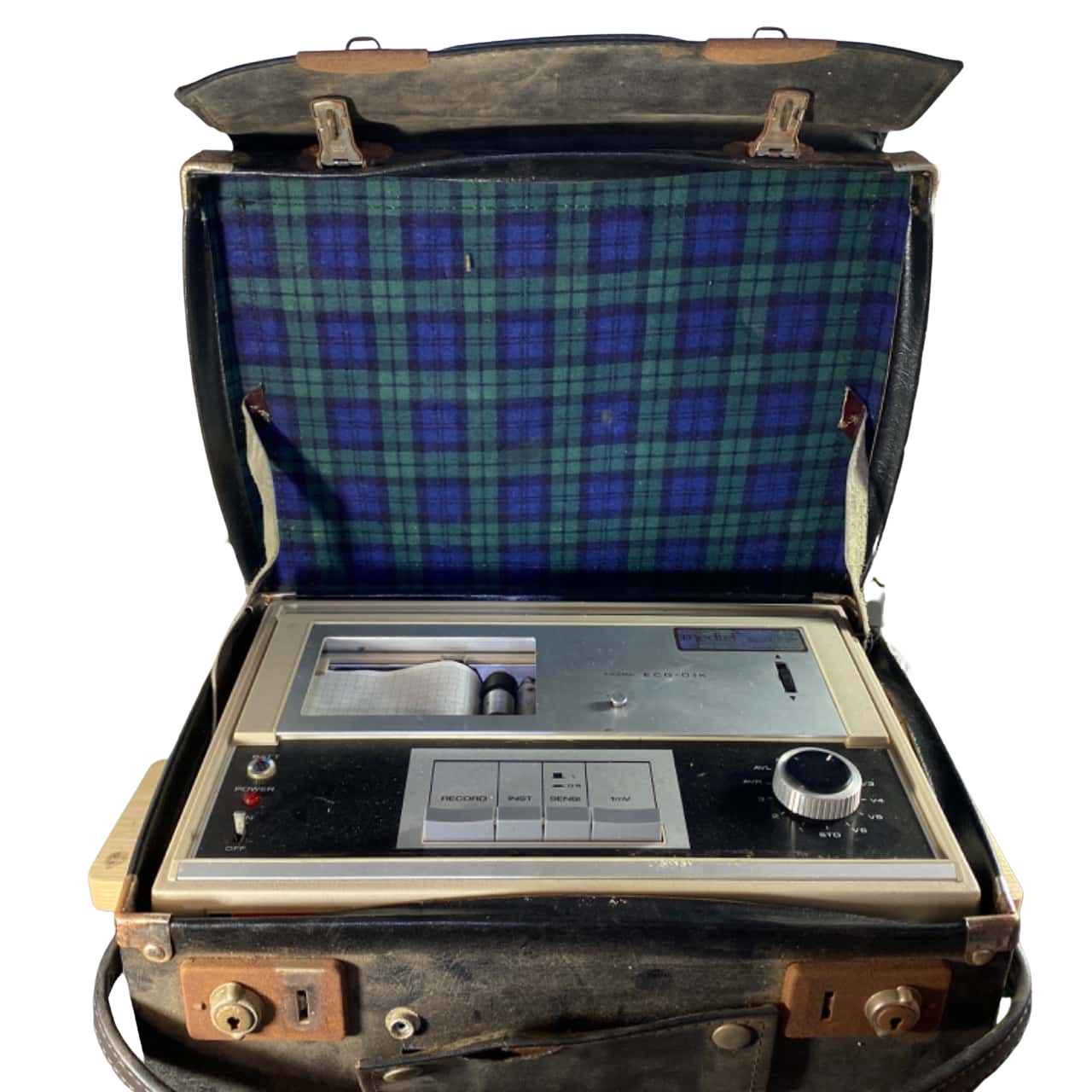 Retro Briefcase ECG Machine (s)