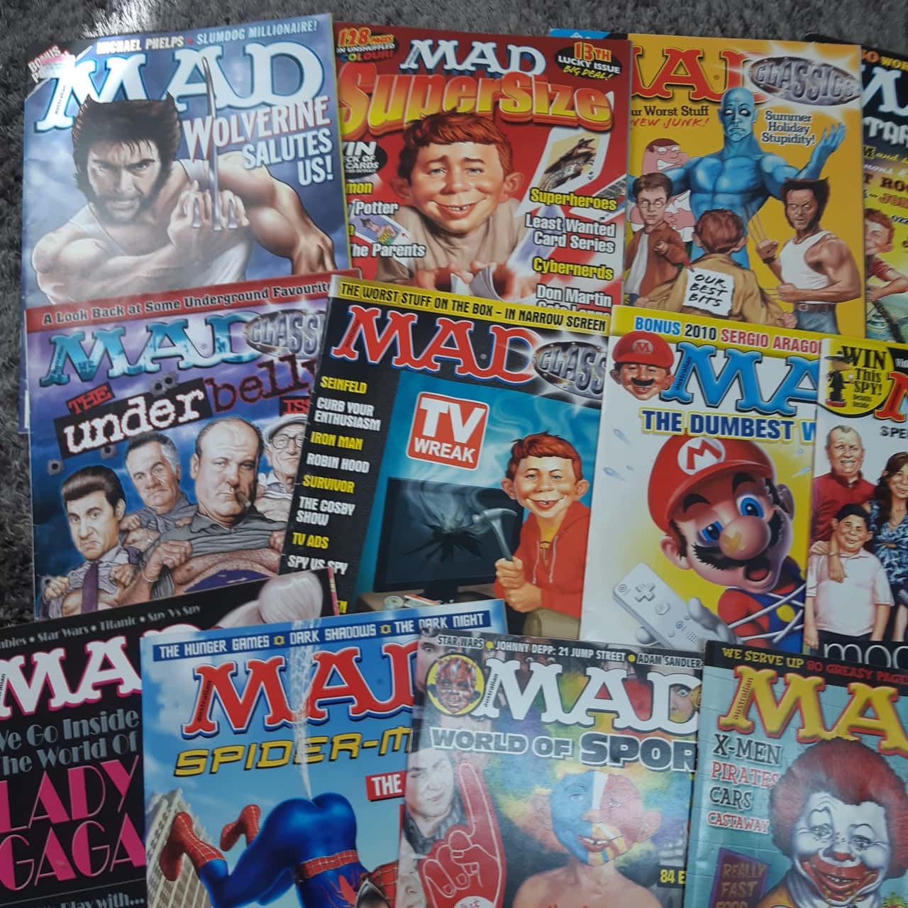 MAD Magazines bundle various x 25(s)