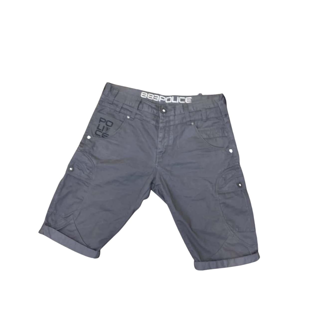 Police Size 34 Grey shorts(s)