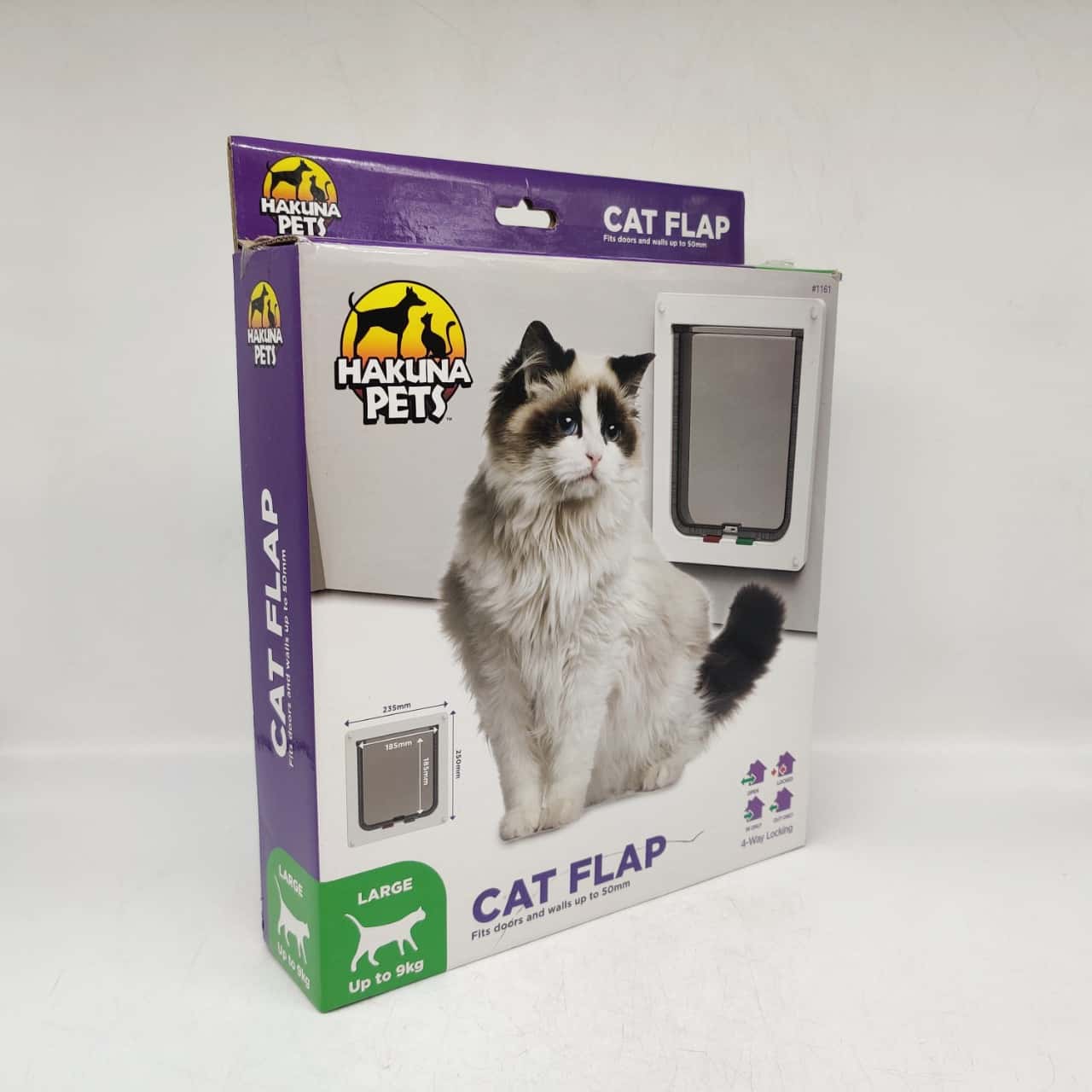 BNIP Hakuna Pets Large Cat Flap-SE1669805