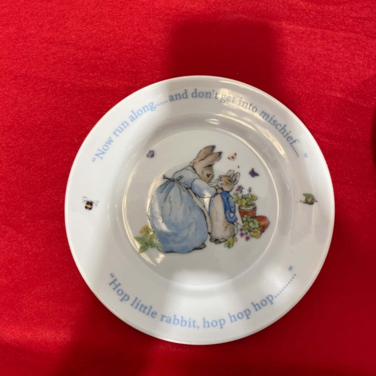 Peter Rabbit Collectable Plate & Bowl